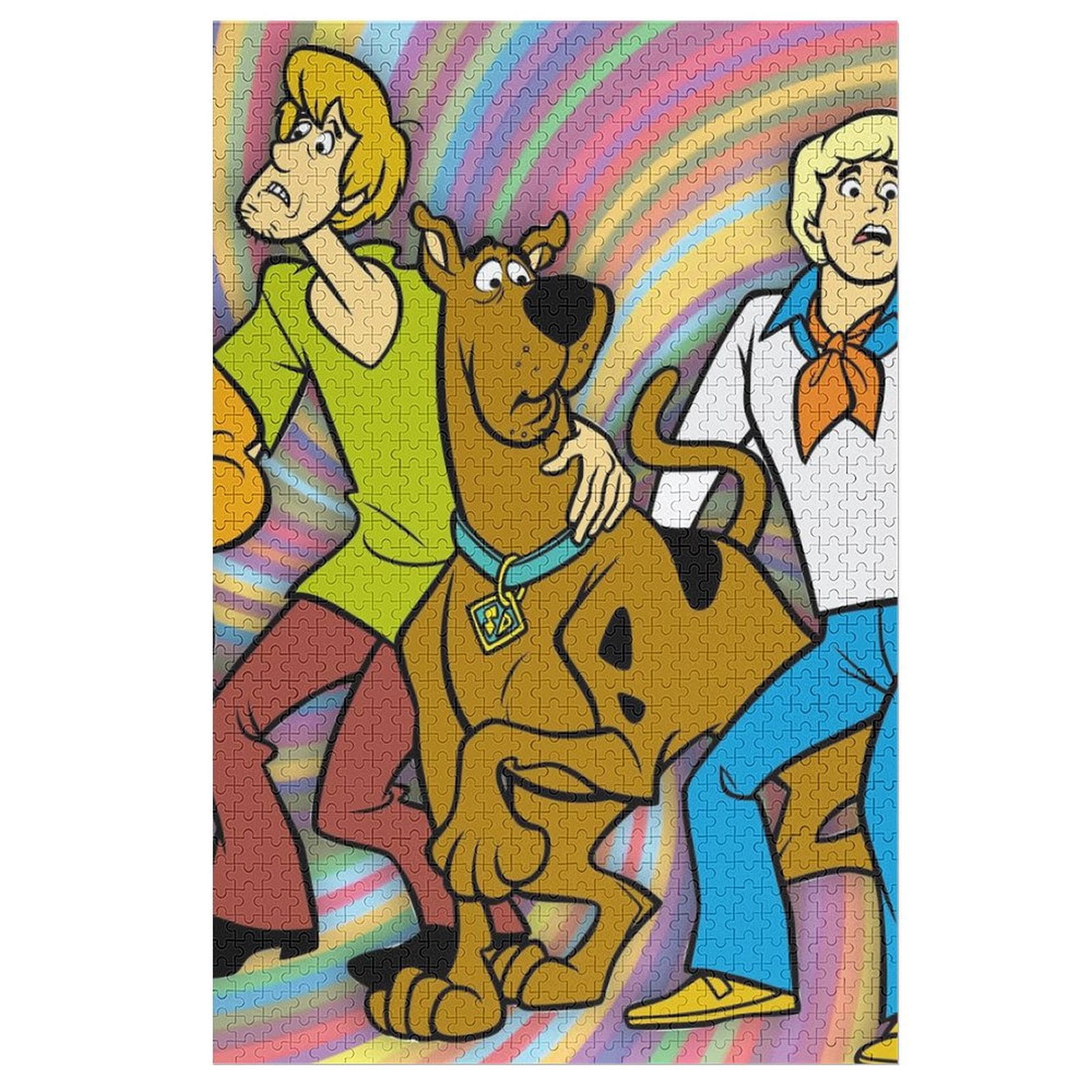 Scooby Doo Picture Puzzle 1000 PCS Wooden Puzzle Artwork Jigsaw Puzzles ...
