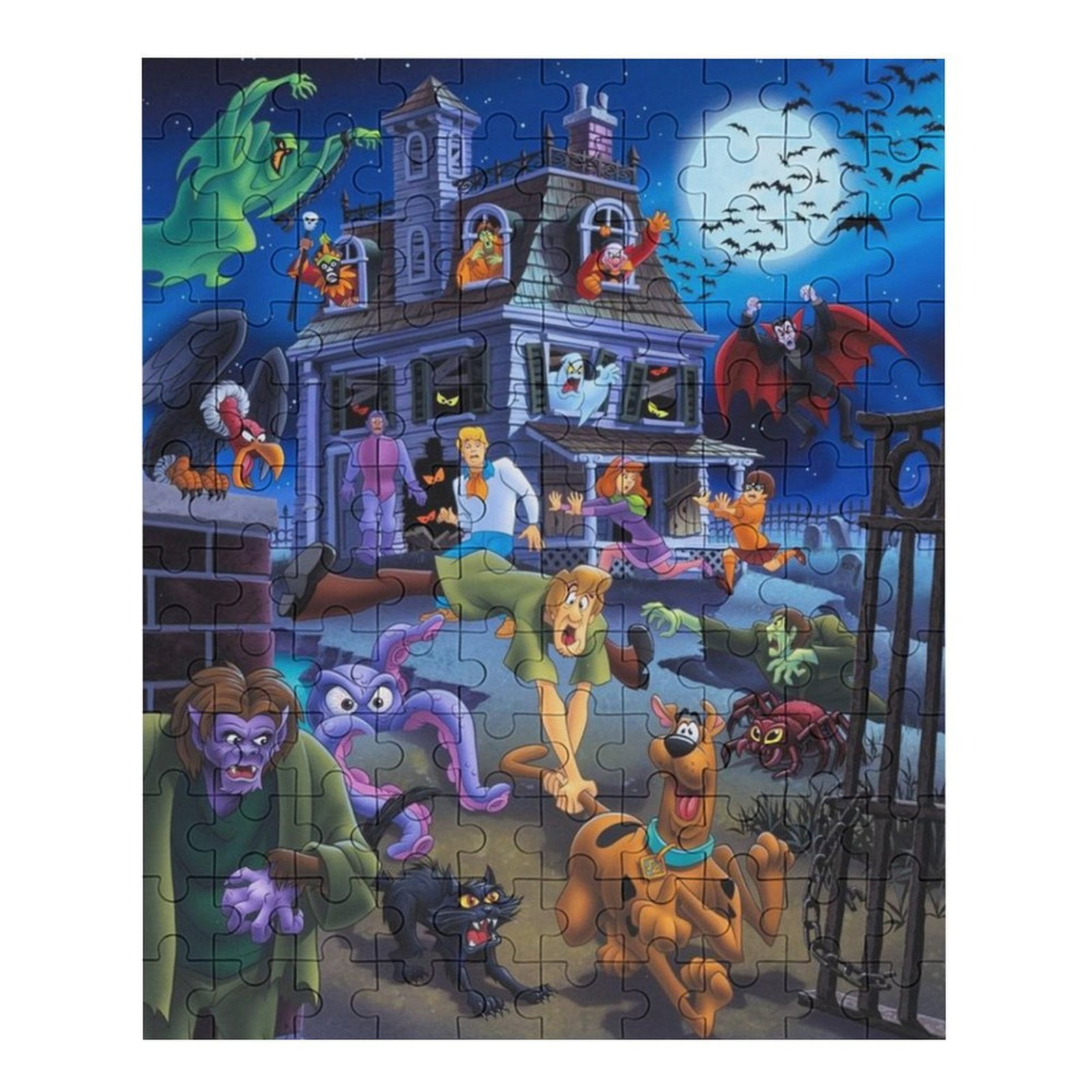 Scooby Doo Picture Puzzle 120 PCS Wooden Puzzle Artwork Jigsaw Puzzles ...