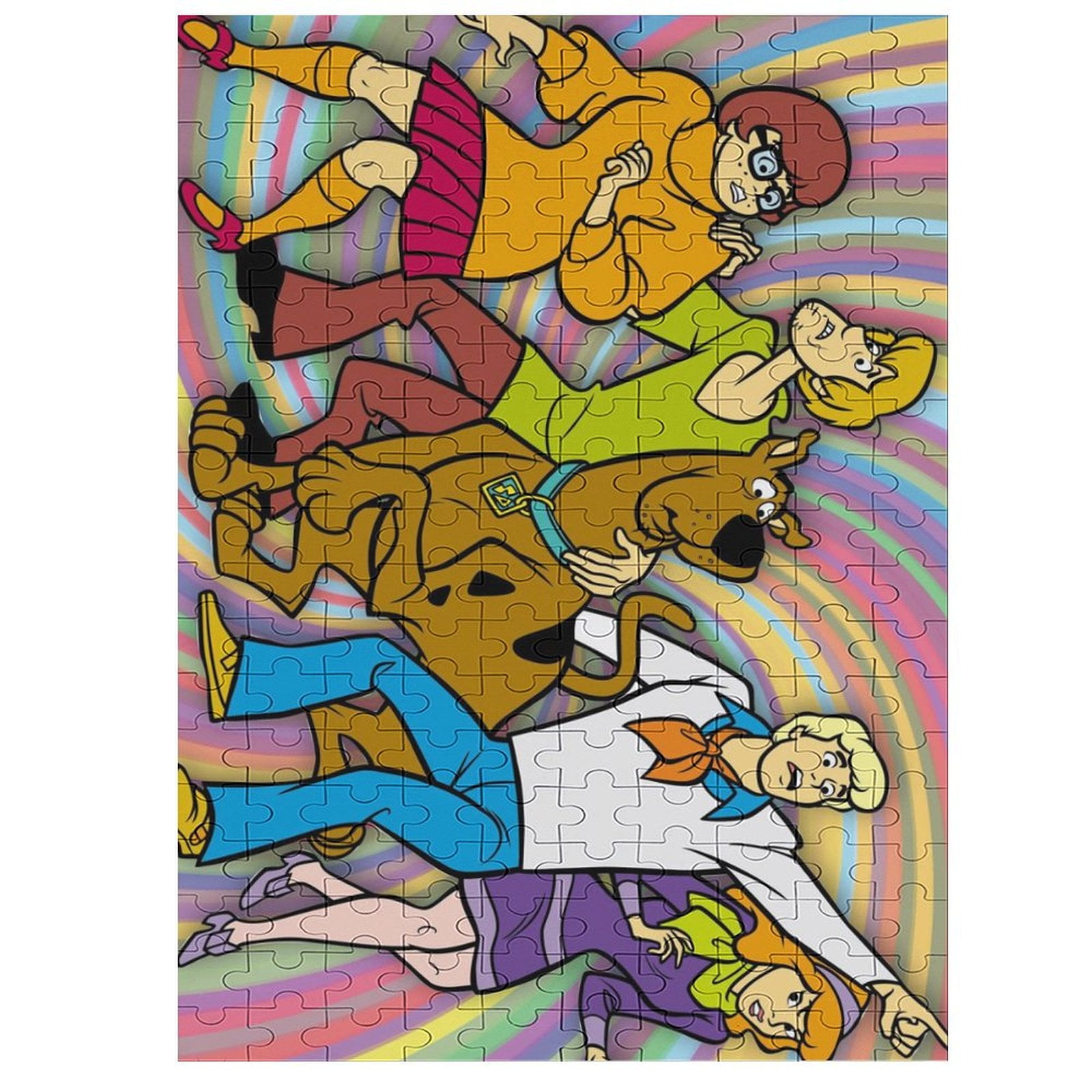 Scooby Doo Picture Puzzle 200 PCS Wooden Puzzle Artwork Jigsaw Puzzles ...