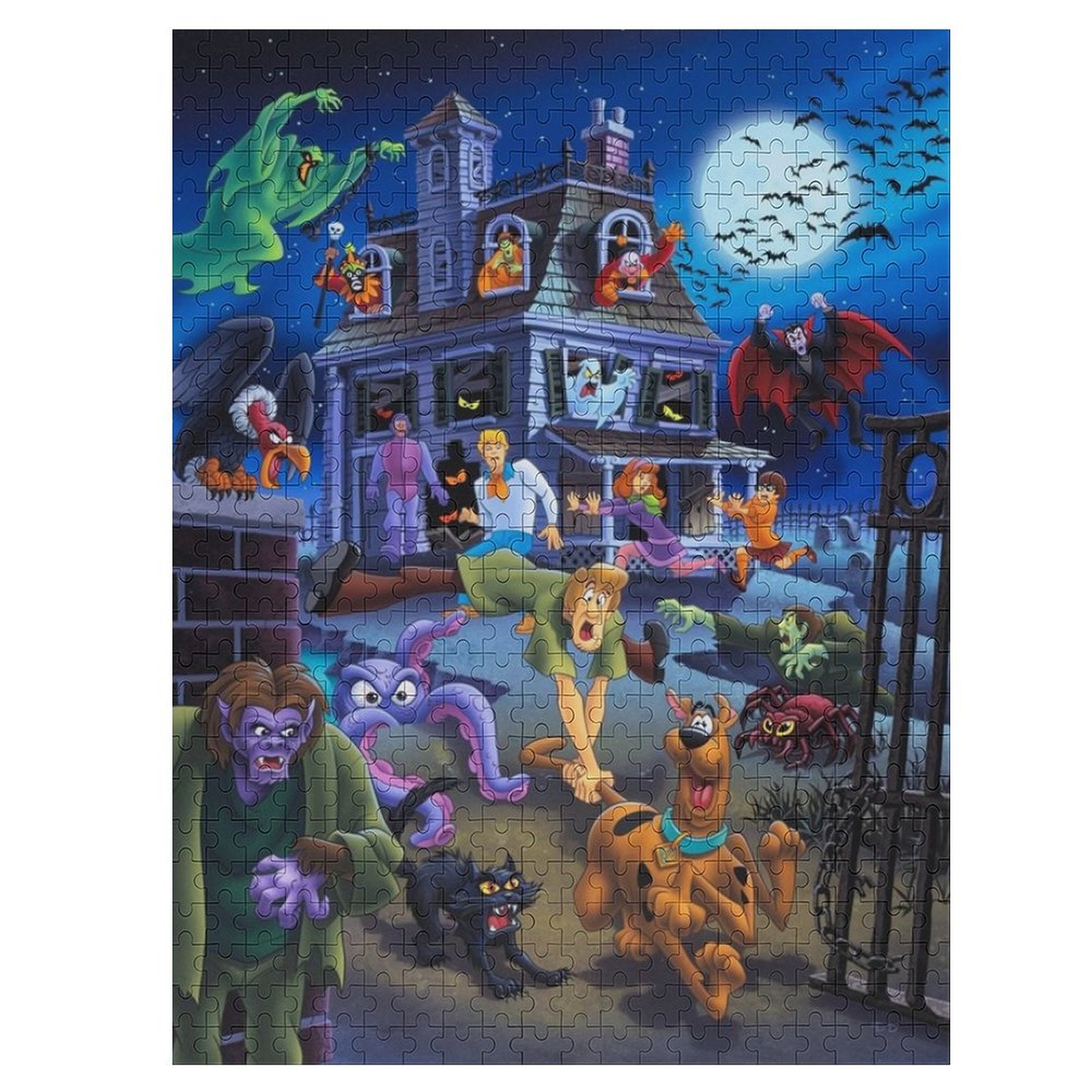 Scooby Doo Picture Puzzle 500 PCS Wooden Puzzle Artwork Jigsaw Puzzles ...