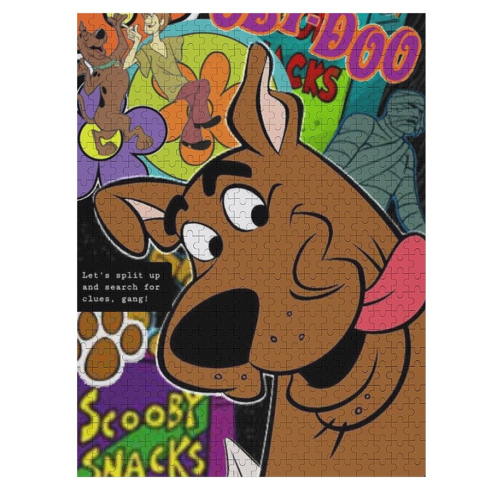 Scooby Doo Picture Puzzle 500 PCS Wooden Puzzle Artwork Jigsaw Puzzles ...