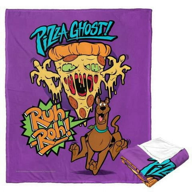 Scooby Doo Pizza Ghost Warner Bros Kids Silk Touch Throw Blanket, 50 x ...