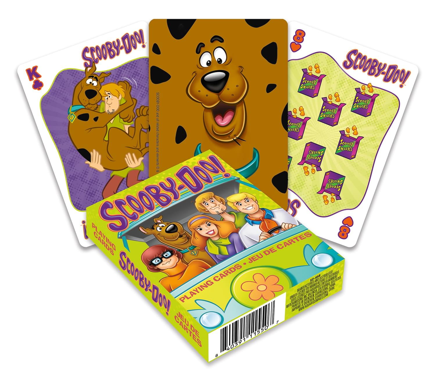 Scooby Doo Playing Cards, Unique Design, 54 Cards, Officially Licensed ...