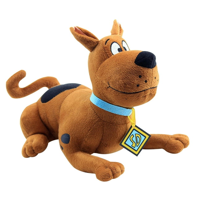Scooby Doo Plush Brown Cartoon Dog Stuffed Animals, Cute Lying Dog ...