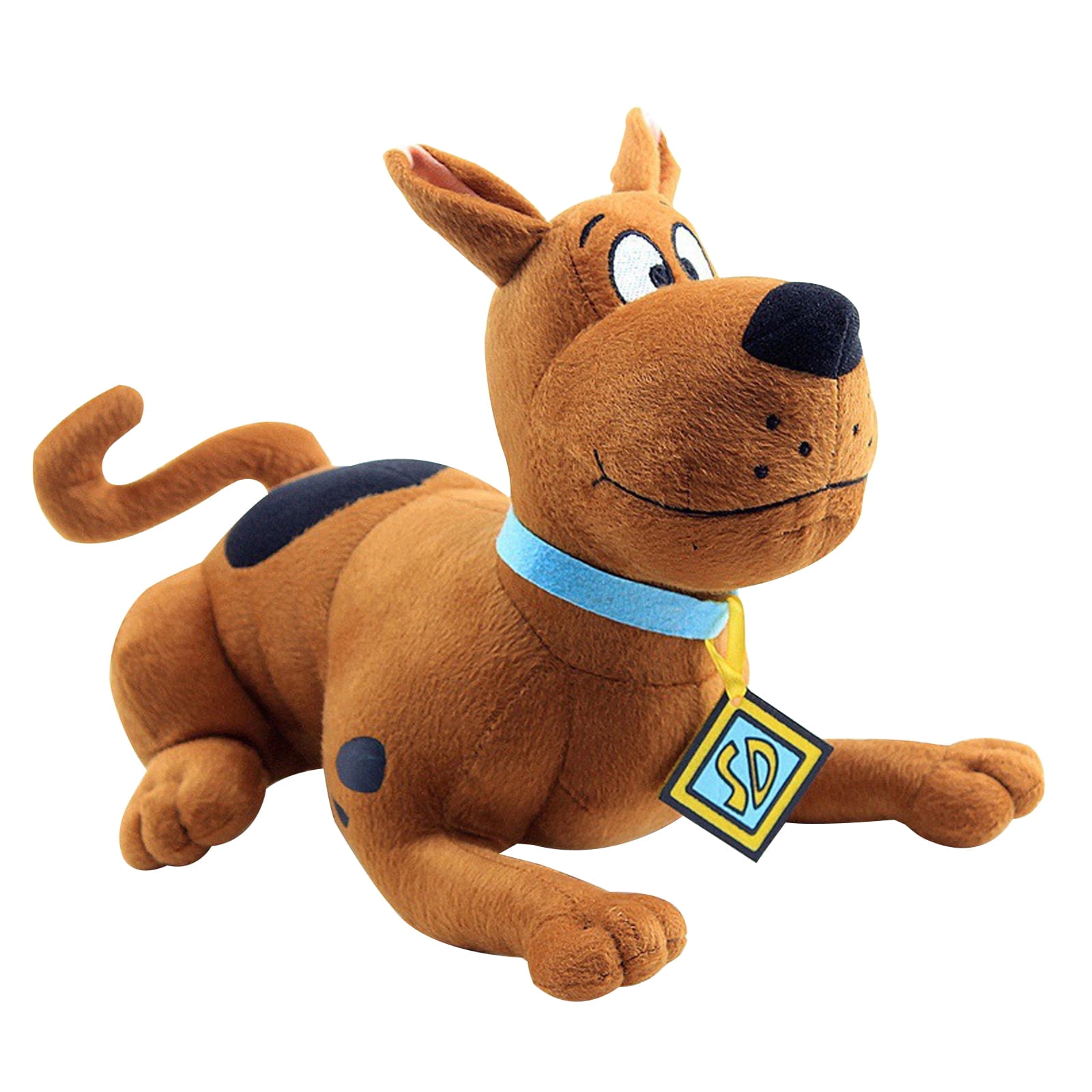 Scooby Doo Plush Brown Cartoon Dog Stuffed Animals, Cute Lying Dog ...