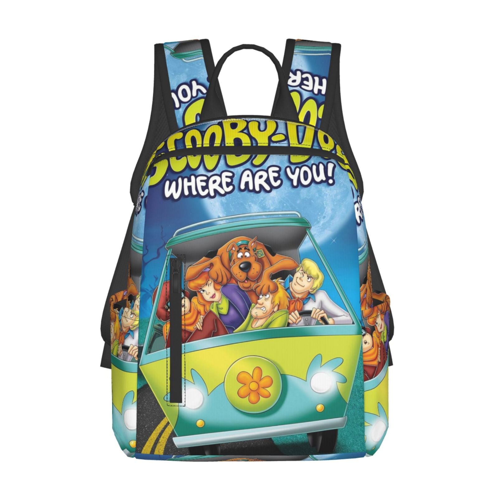 Scooby Doo Poster Backpack Bookbag School Bag Unisex Daypack ...
