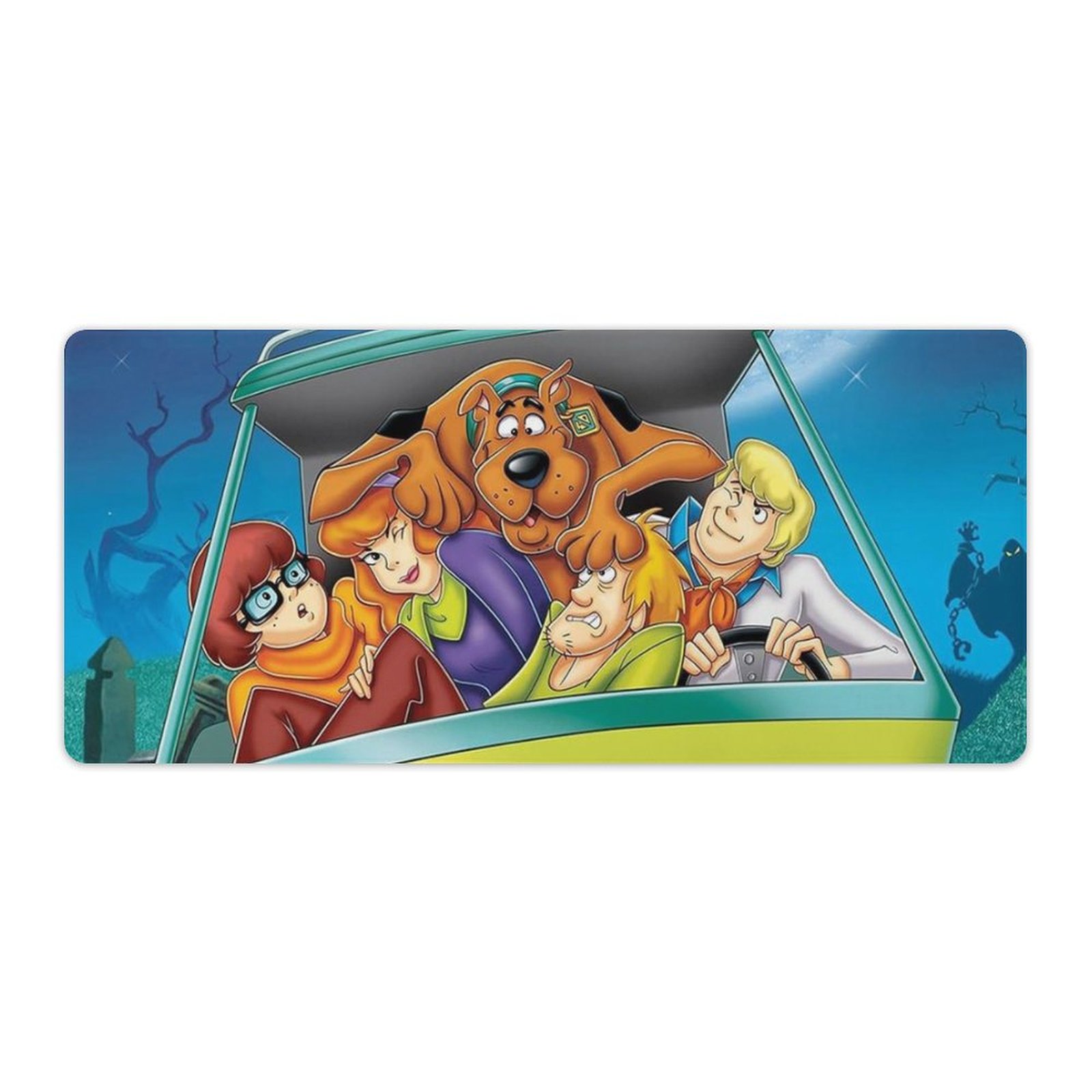 Scooby Doo Poster Mouse Pad No-sliped Large Mousepad Extended Gaming ...