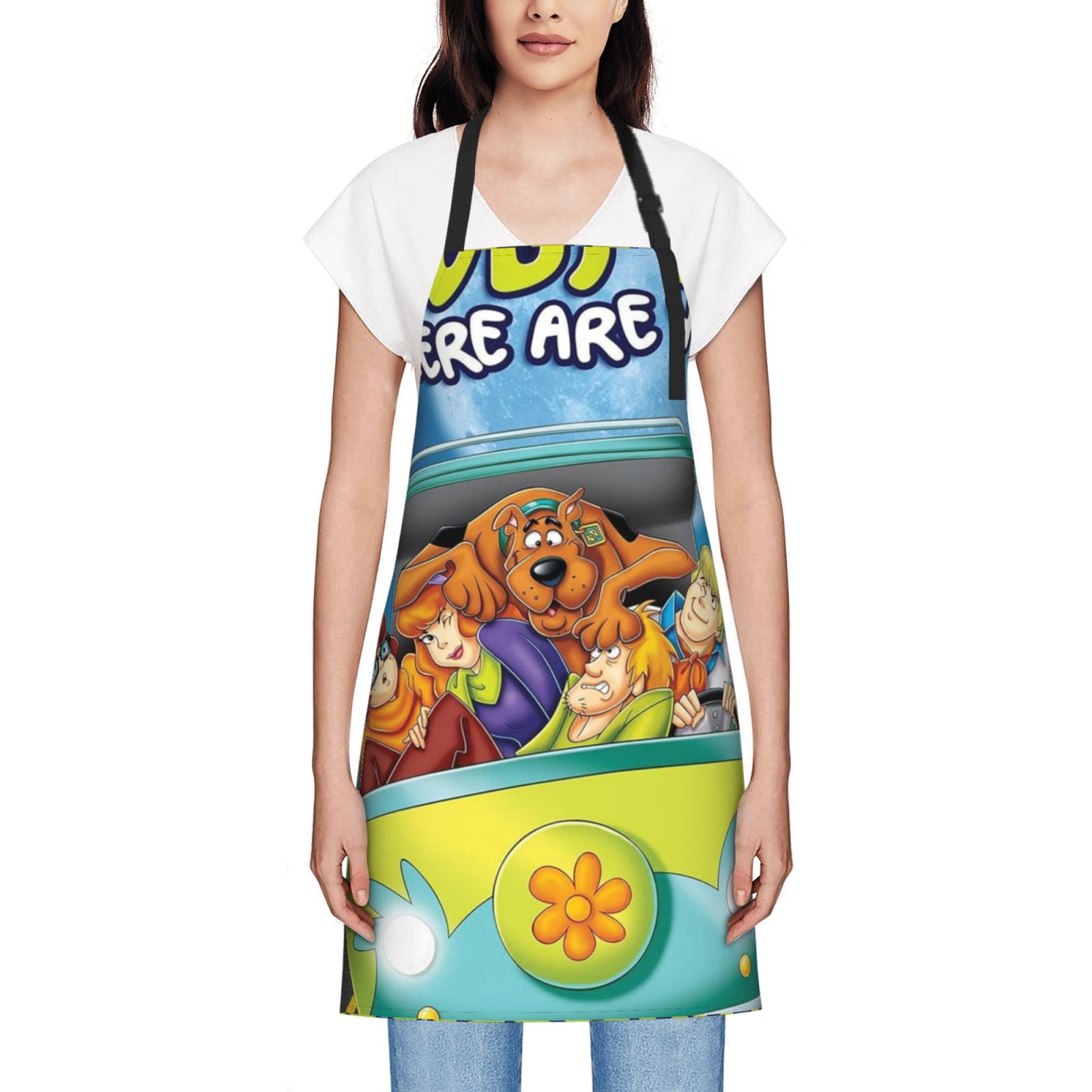 Scooby Doo Poster Waterproof Apron Home Decor For Kitchen/Cooking ...