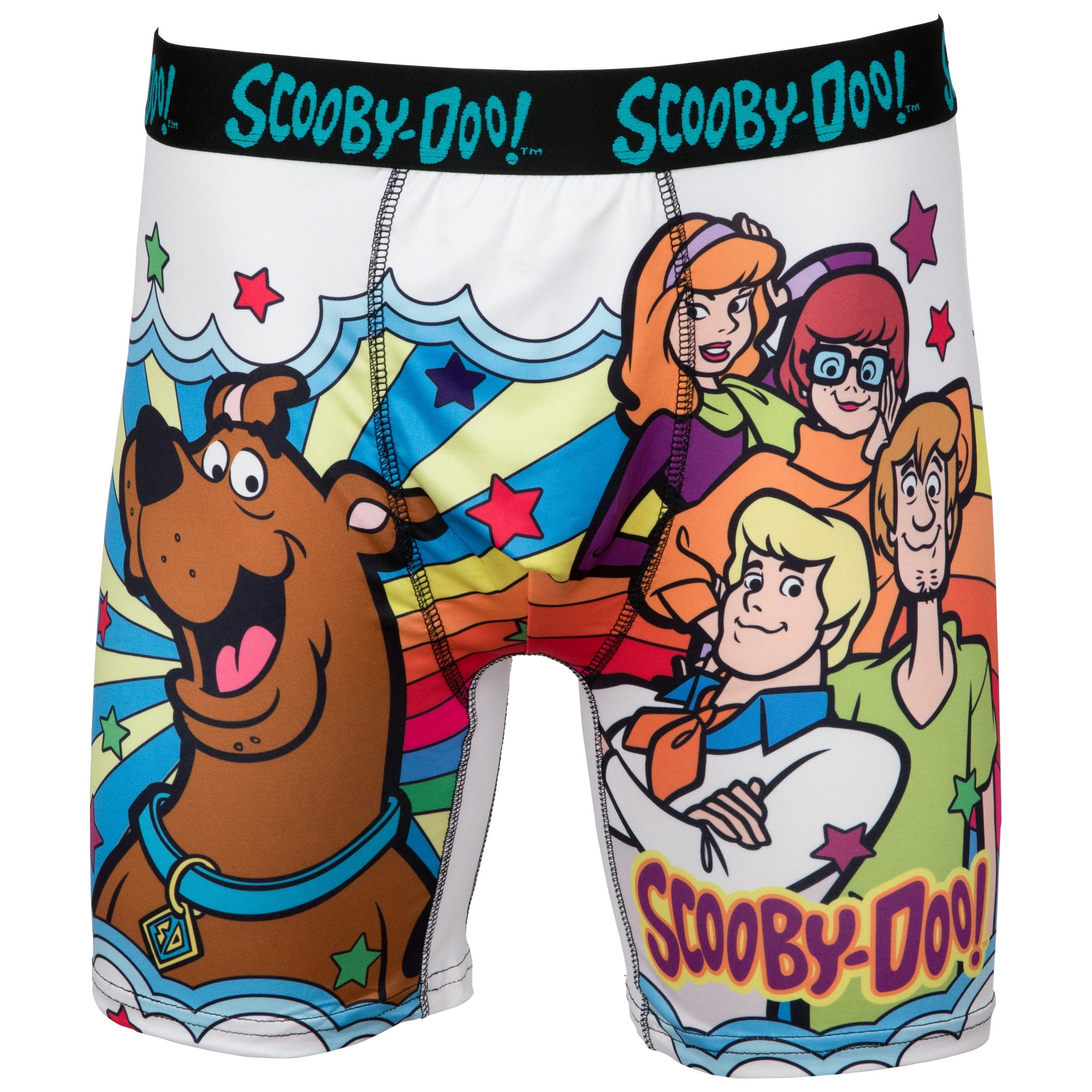 Scooby-Doo Psychedelic Rainbow Boxer Briefs-XLarge (40-42) - Walmart.com
