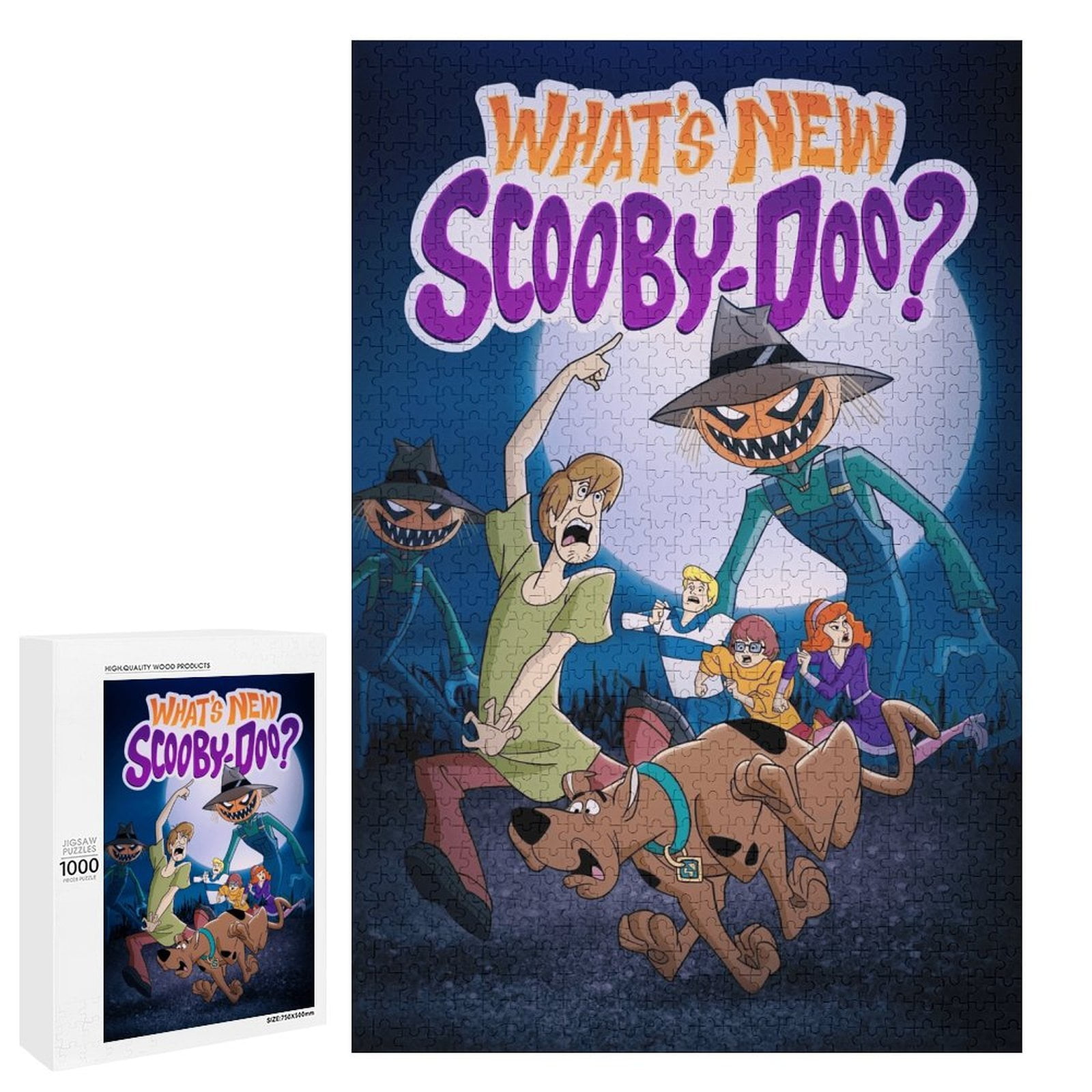 Scooby-Doo Puzzle Enthusiasts, 1000 PCS Jigsaw Puzzle - Walmart.com