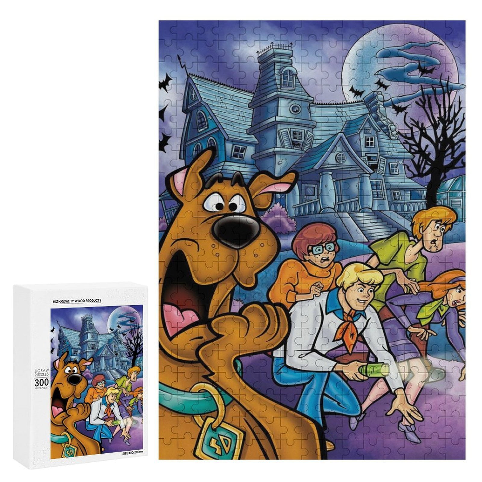 Scooby-Doo Puzzle Enthusiasts, 300 PCS Jigsaw Puzzle - Walmart.com