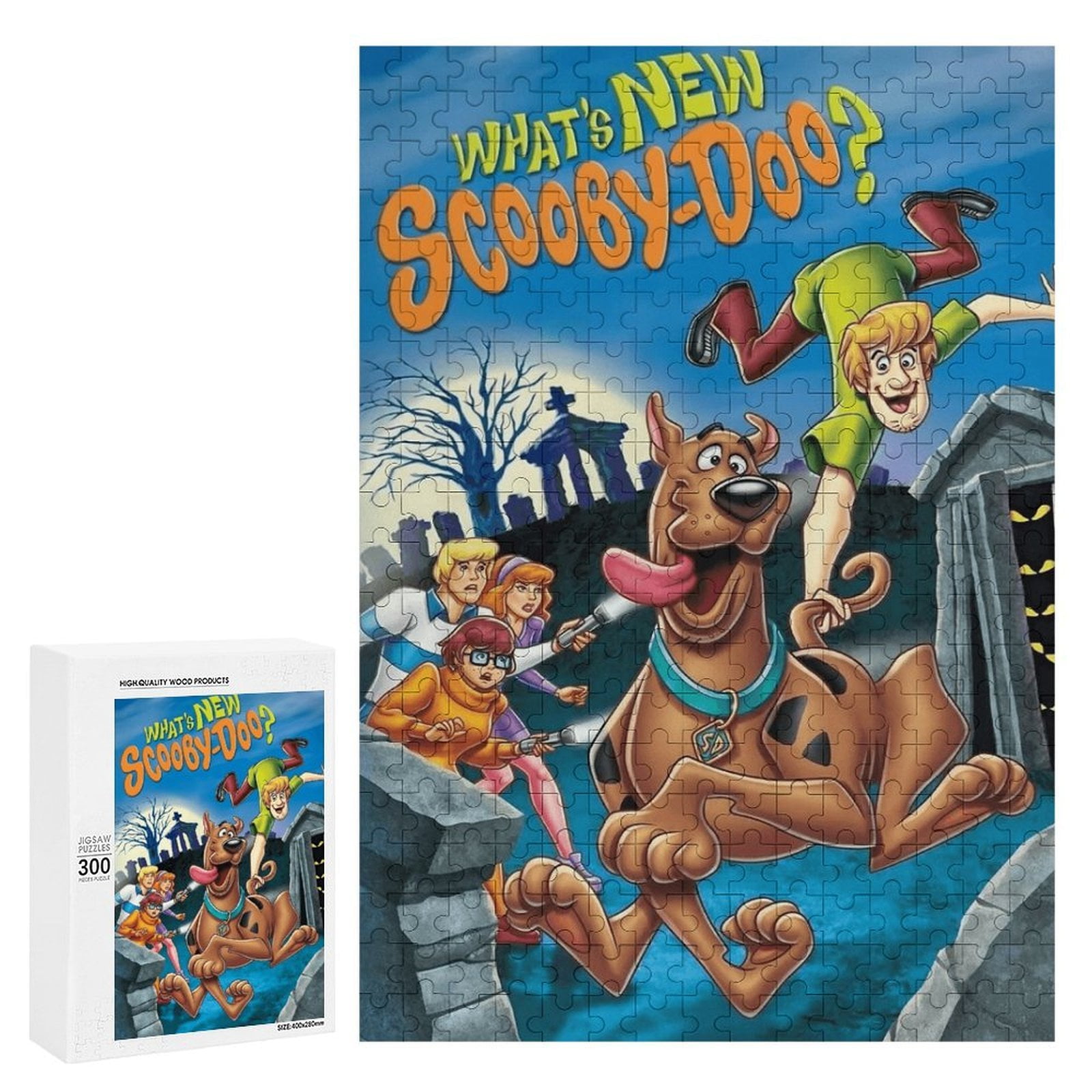 Scooby-Doo Puzzle Enthusiasts, 300 PCS Jigsaw Puzzle - Walmart.com