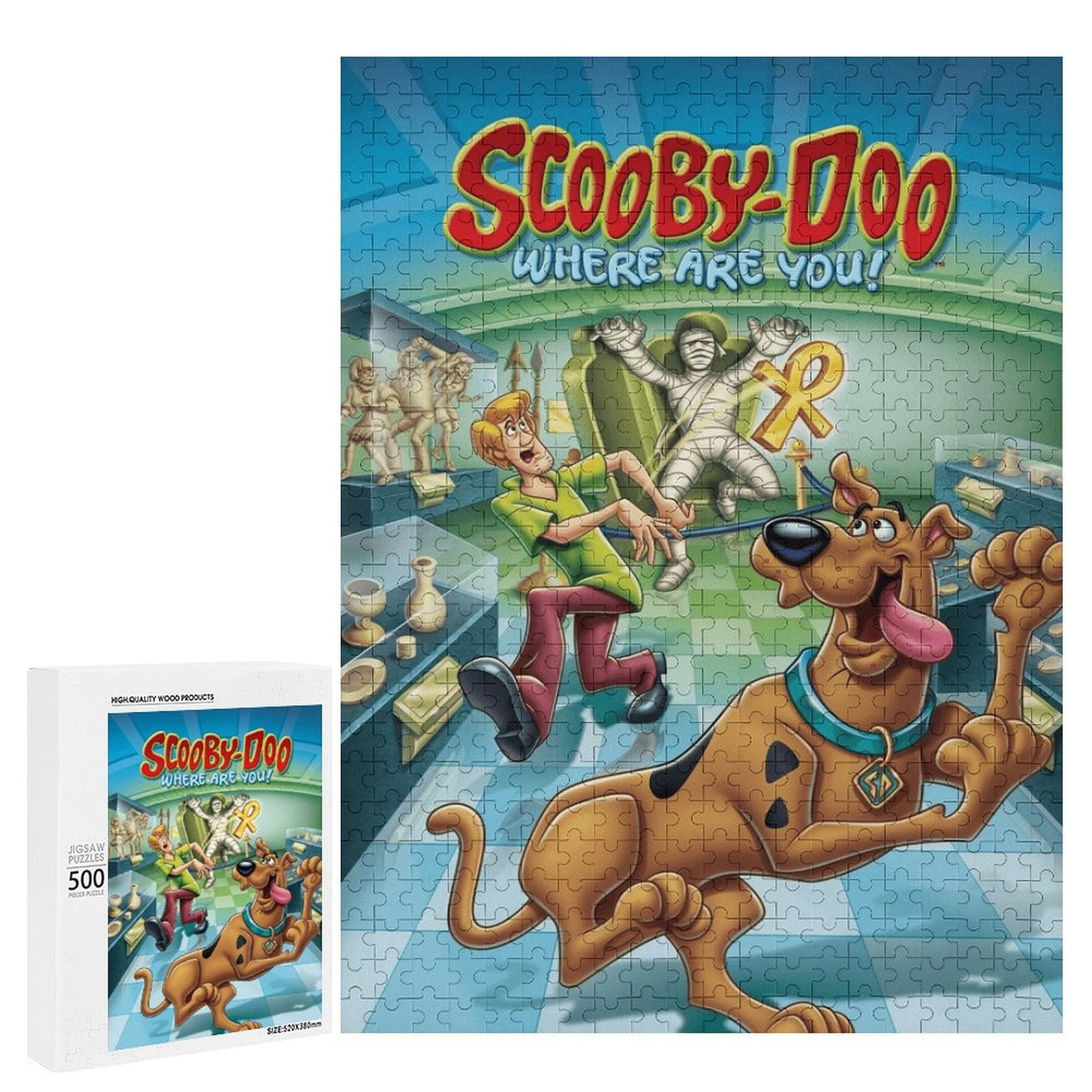 Scooby-Doo Puzzle Enthusiasts, 500 PCS Jigsaw Puzzle - Walmart.com