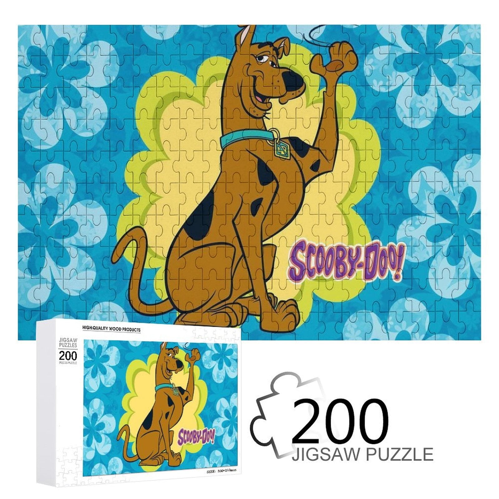 Scooby-Doo Puzzle For Boys Girls Puzzle Enthusiasts, 200 Piece Jigsaw ...