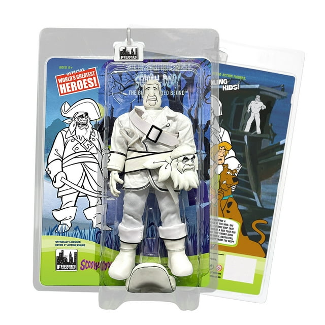 Scooby Doo Retro 8 Inch DC Comics Licensed Action Figure: Red Beard ...