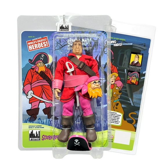 Scooby Doo Retro 8 Inch Action Figurines Series: Red Beard with ...
