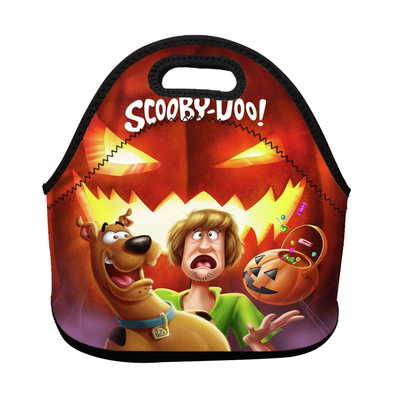 Scooby Doo Reusable Neoprene Lunch Bag Insulated Lunch Box Thermal ...