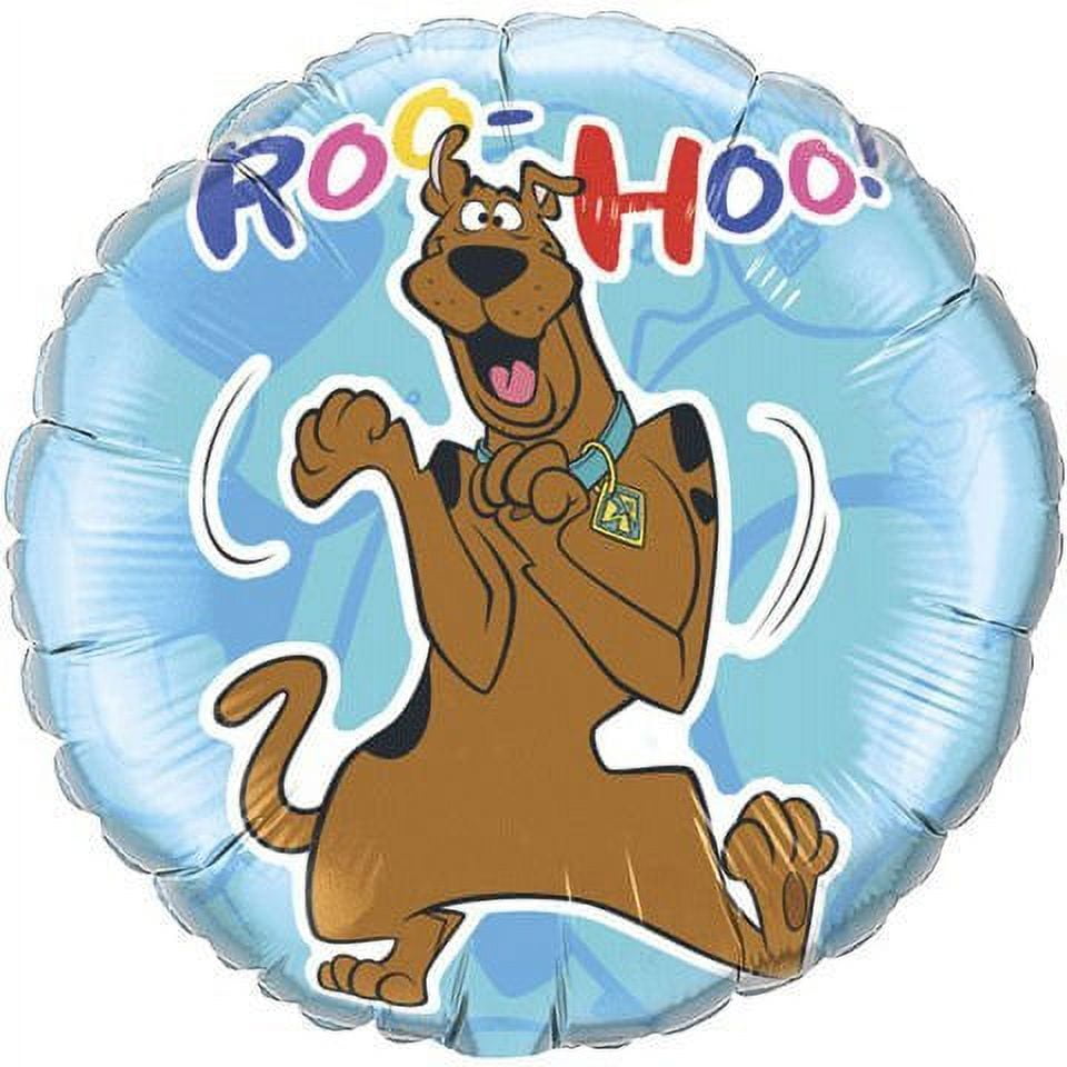 Scooby-Doo 'Roo Hoo!' Foil Mylar Balloon 1ct - Walmart.com