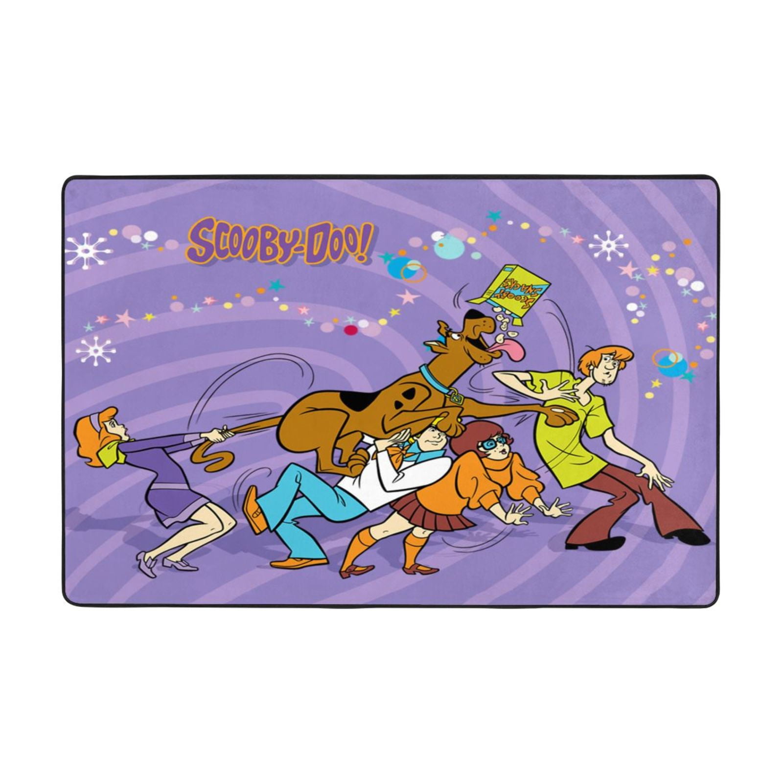 Scooby Doo Rug Cartoon Character Carpet For Bedroom Livingroom Children ...