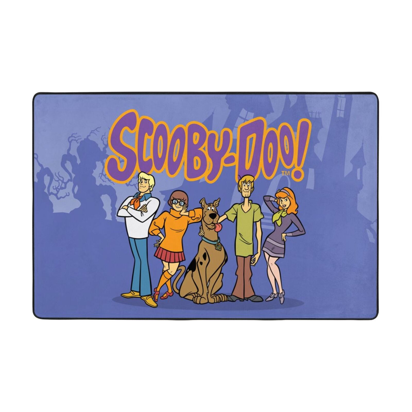 Scooby Doo Rug Cartoon Character Carpet For Bedroom Livingroom Children ...