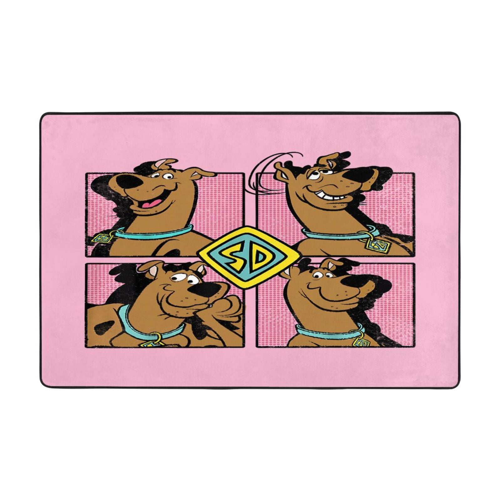Scooby Doo Rug Cartoon Character Carpet For Bedroom Livingroom Children ...