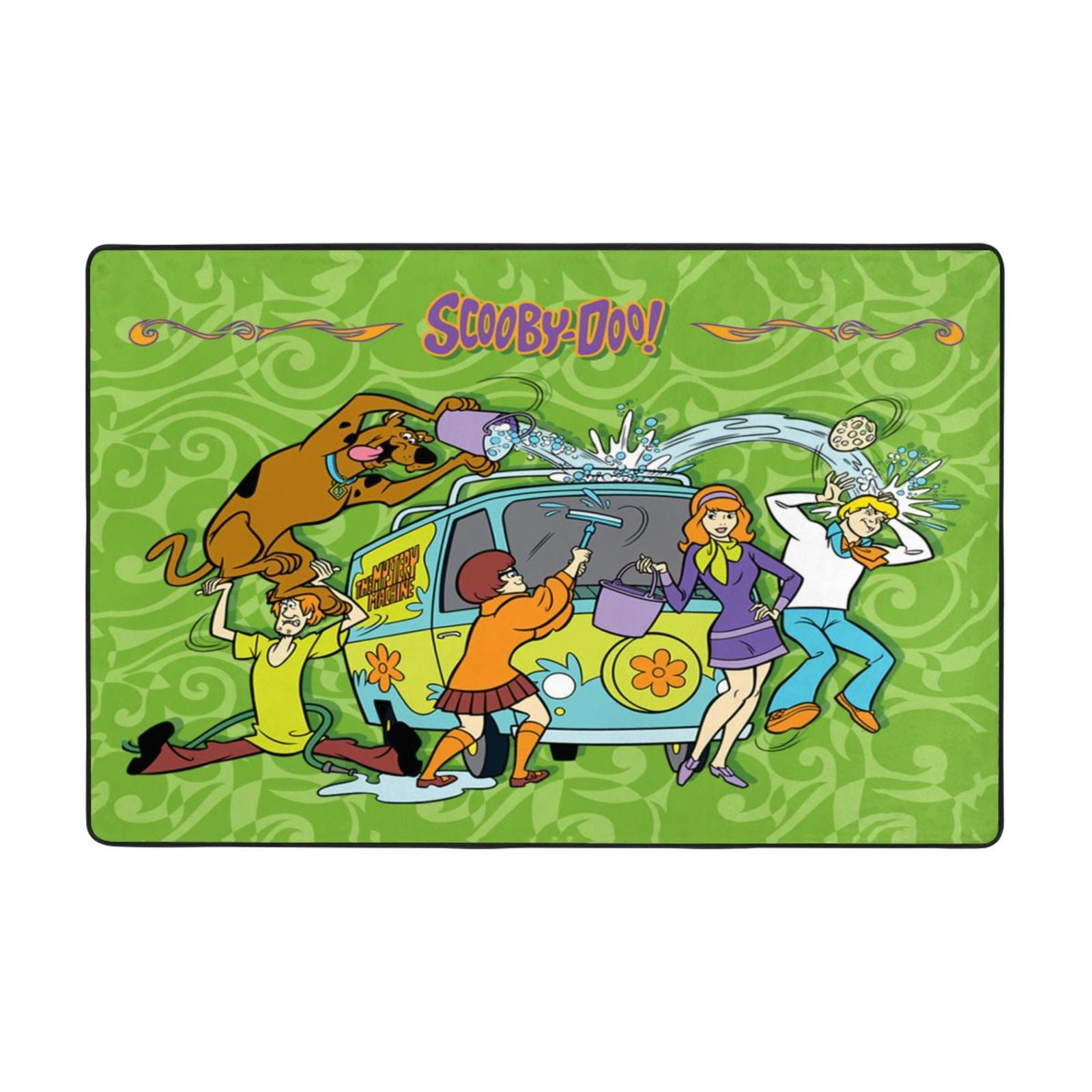 Scooby Doo Rug Cartoon Character Carpet For Bedroom Livingroom Children ...