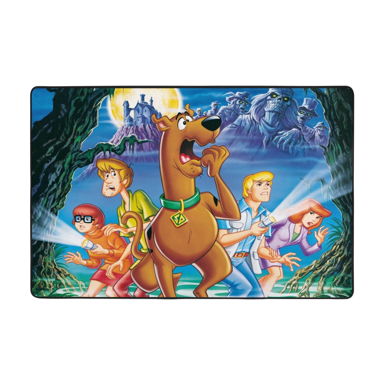 Scooby Doo Rug Cartoon Character Carpet For Bedroom Livingroom Children ...