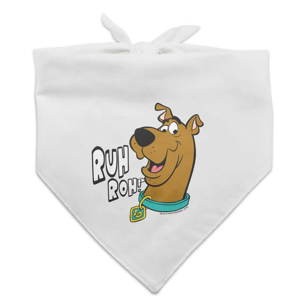 Scooby-Doo Ruh Roh Dog Pet Bandana - Walmart.com