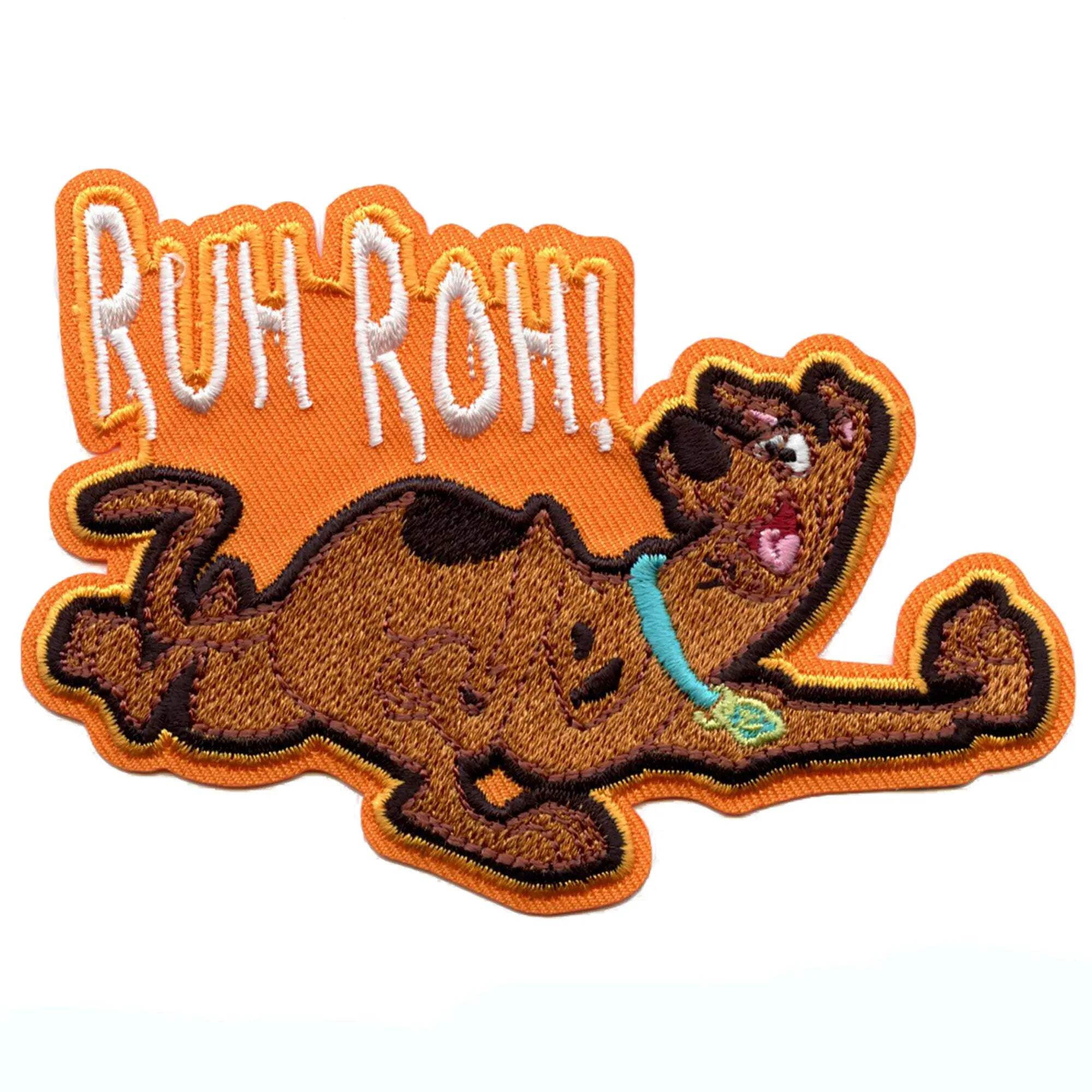 Scooby Doo Ruh Roh Patch Mystery Detective Puppy Embroidered Iron On ...
