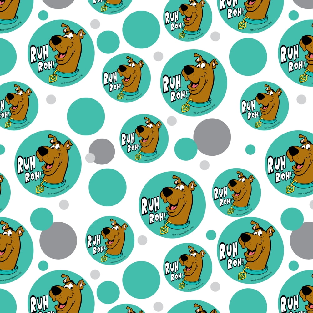 Scooby-Doo Ruh Roh Premium Gift Wrap Wrapping Paper Roll - Walmart.com