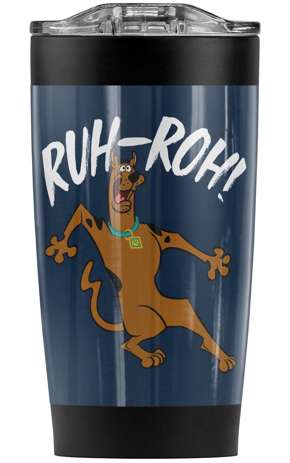 Scooby Doo Ruh Roh Stainless Steel Tumbler 20 oz Coffee Travel Mug/Cup ...