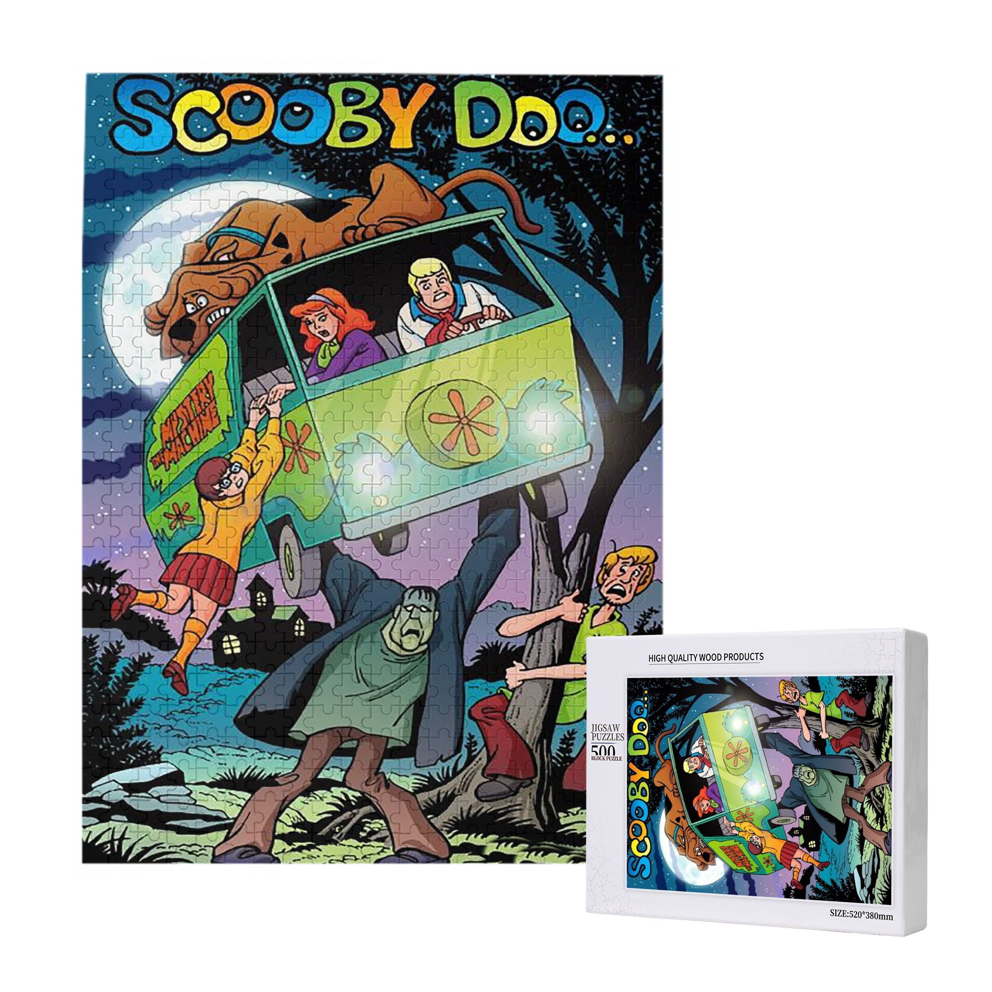 Scooby-Doo Scooby 500 Piece Jigsaw Puzzle for Families Challenging ...