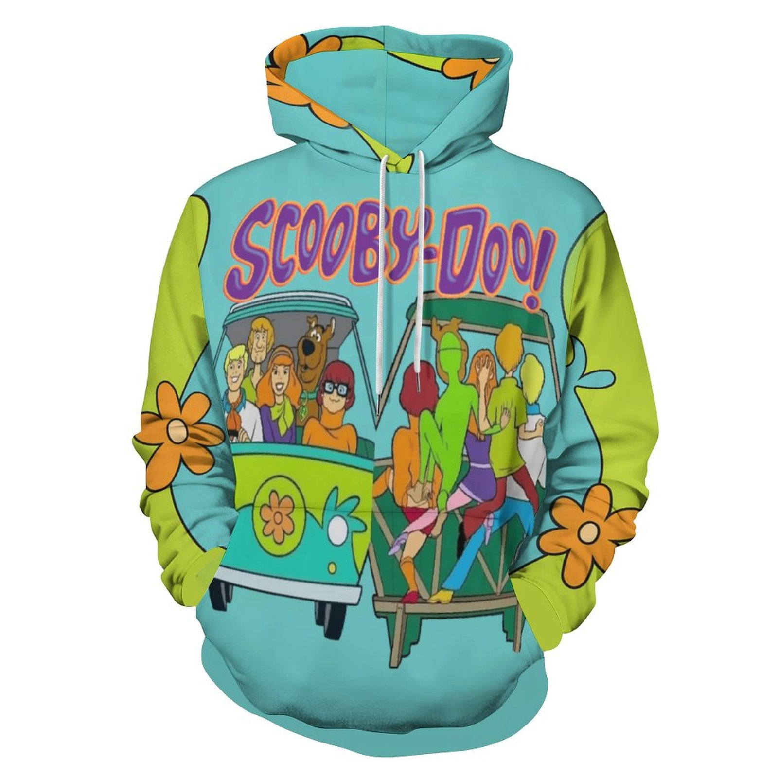 Scooby-Doo Scooby Adult Sweater Pullover Hoodie 3D Printed Loose Hooded ...