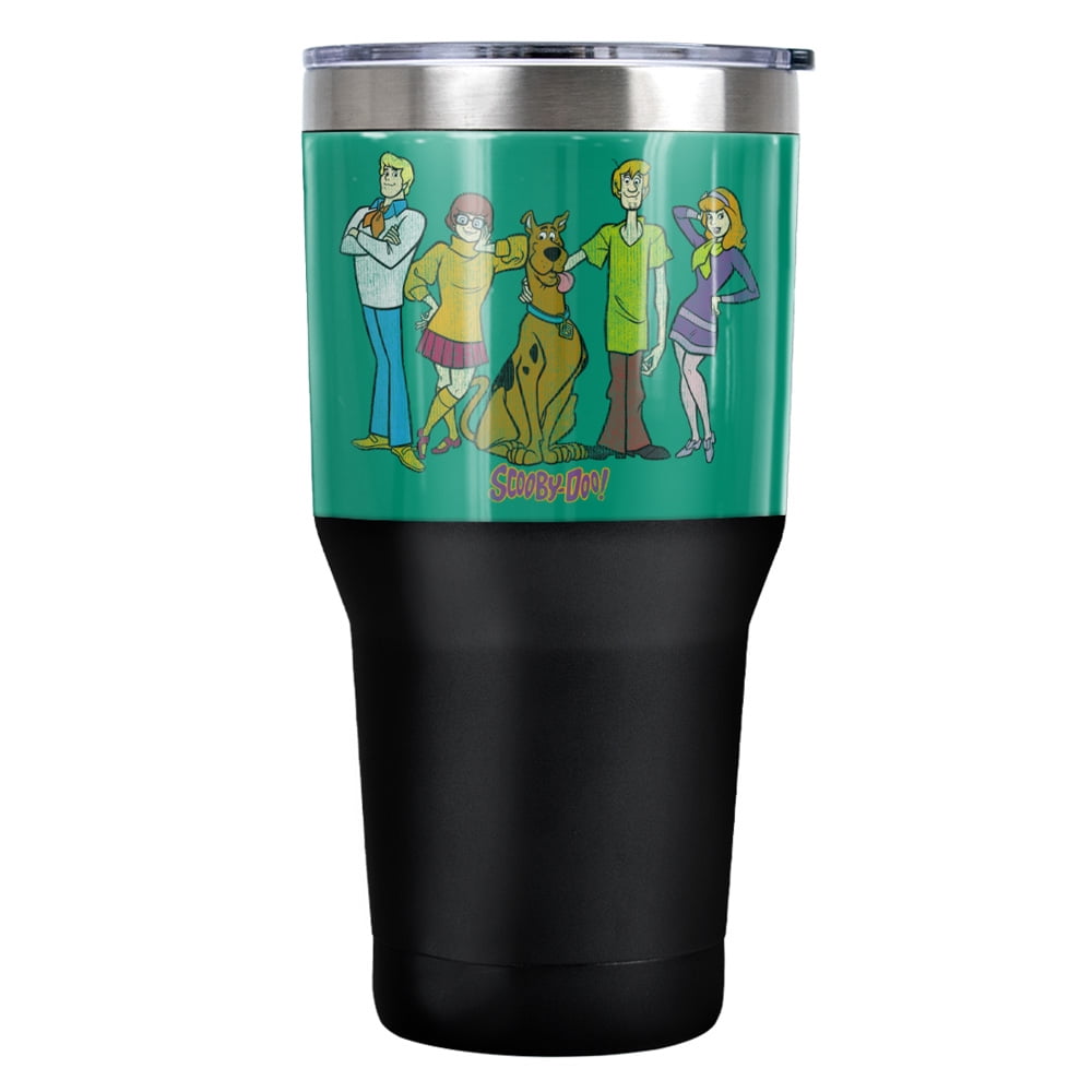 Scooby Doo Scooby Gang Stainless Steel Tumbler 30 oz Coffee Travel Cup ...