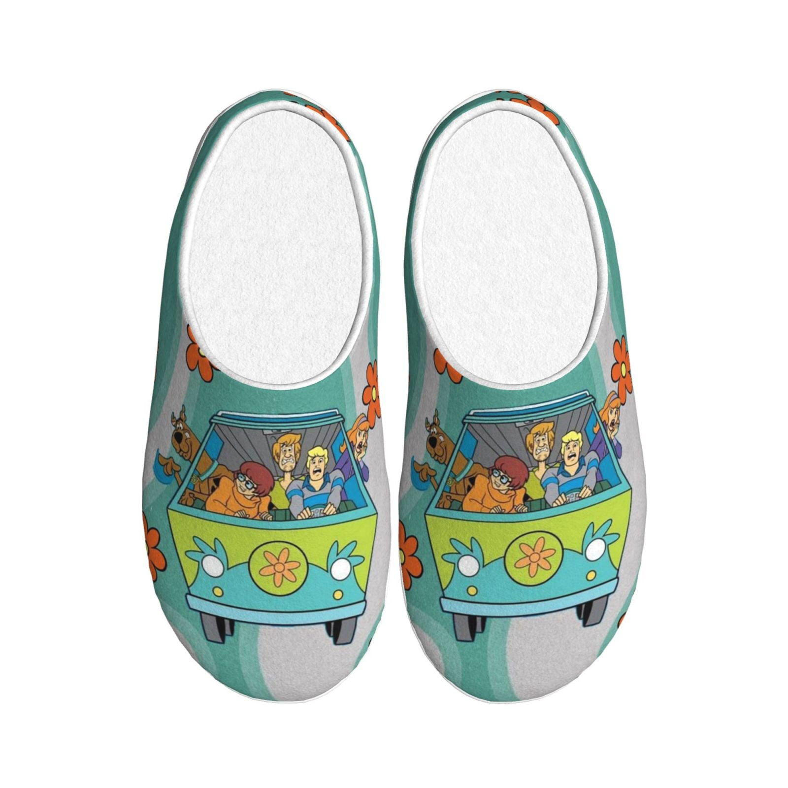 Scooby-Doo Scooby House Cotton Slippers Slip-On Indoor Memory Foam ...