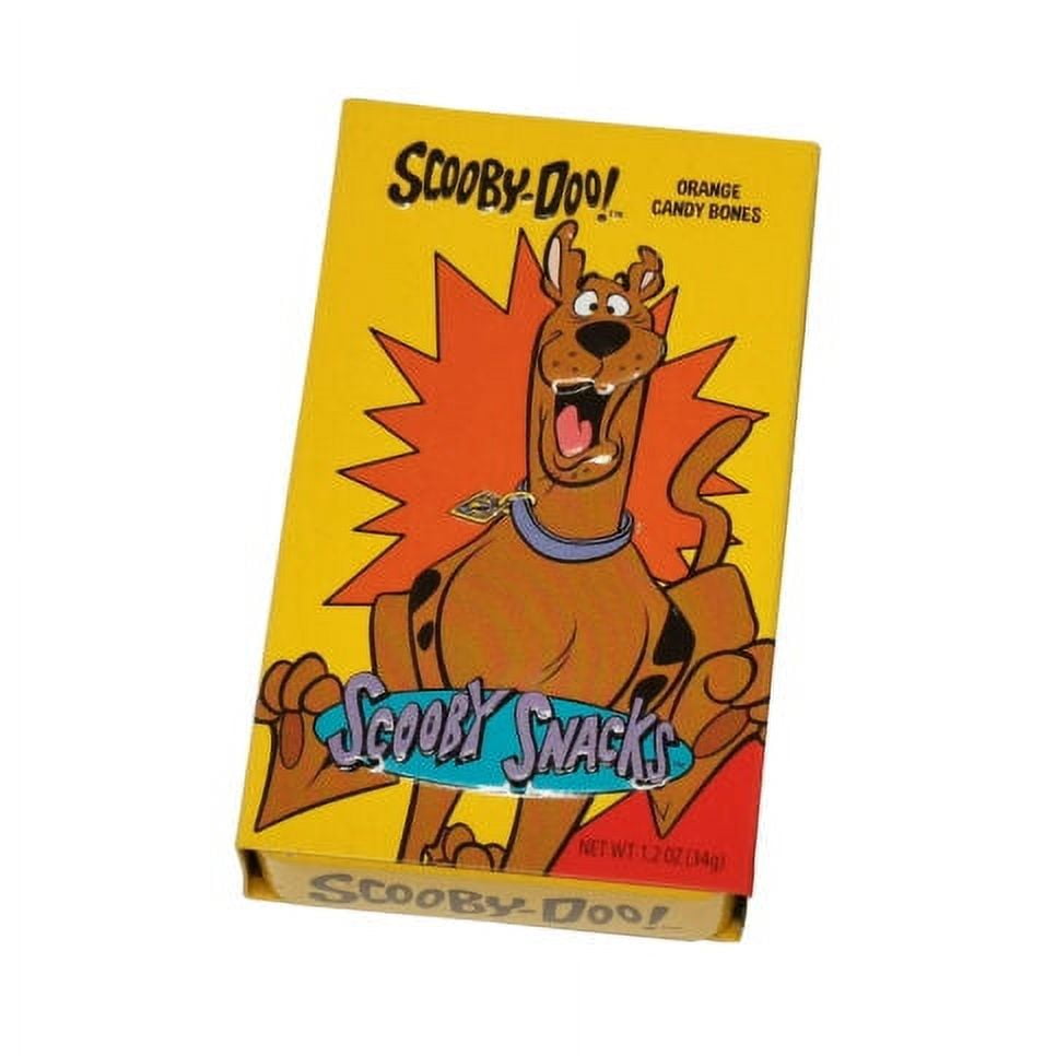 Scooby-Doo Scooby Snacks Slider Tin, Orange Flavored Candy Bones, 1 ...