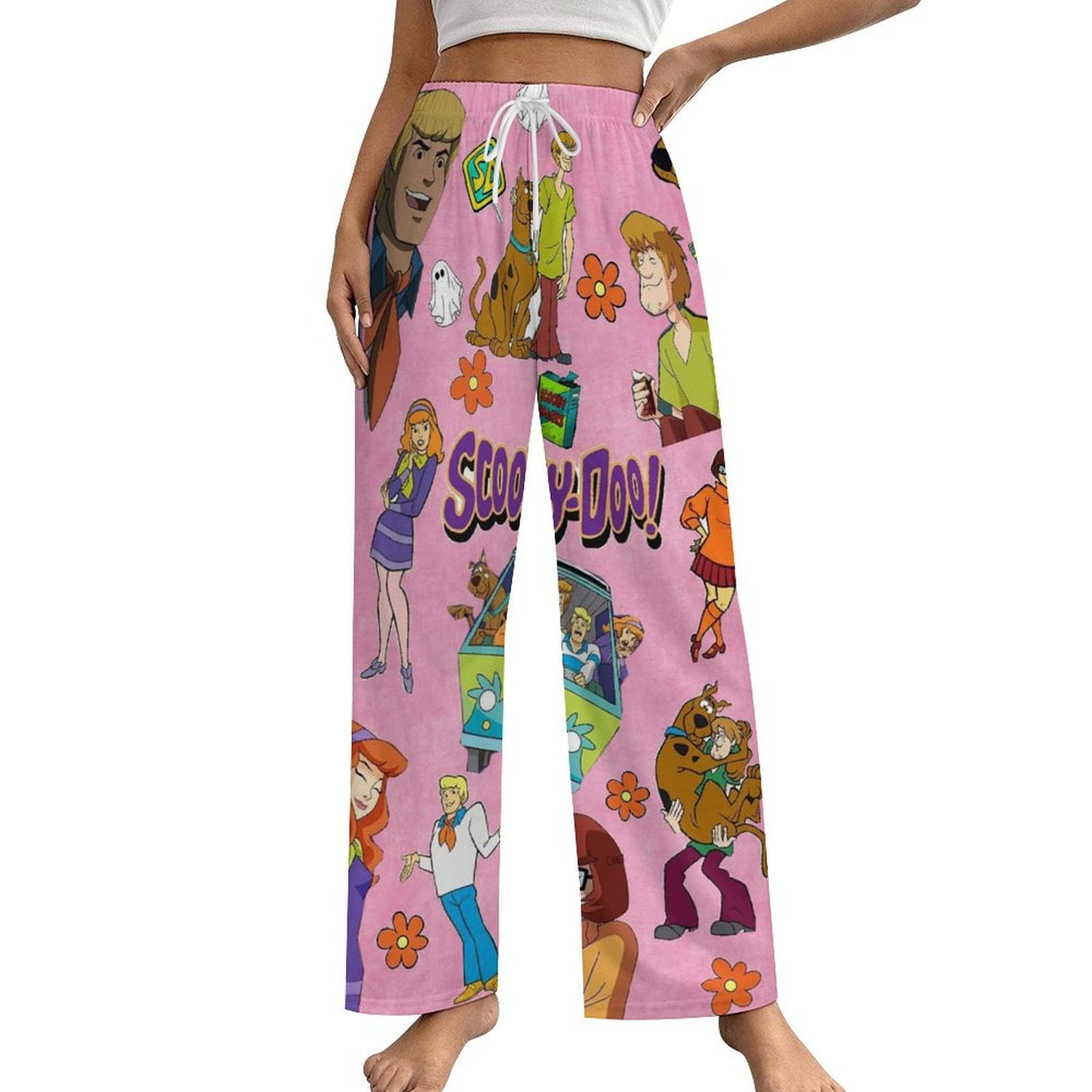 Scooby-Doo Scooby Women Pajama Suit Sleepwear Long Pants Pajama Lady ...