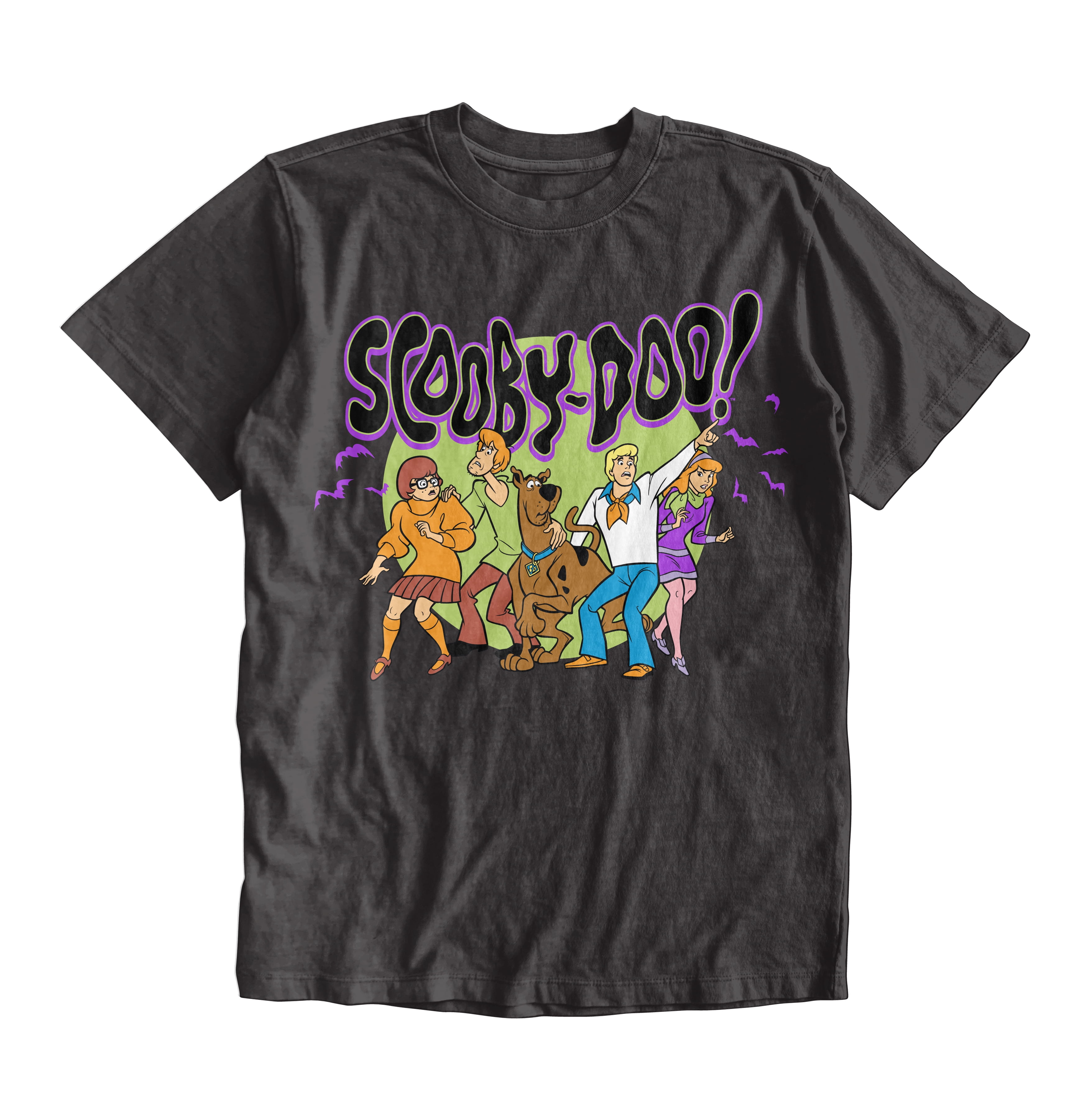 Scooby-Doo Shaggy Monster Mens and Womens Short Sleeve T-Shirt (Black ...