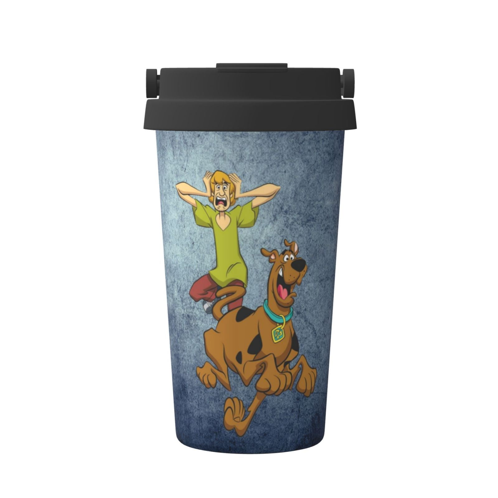 Scooby Doo Shaggy Portable Insulated Coffee Mug Unisex Thermos Cup ...