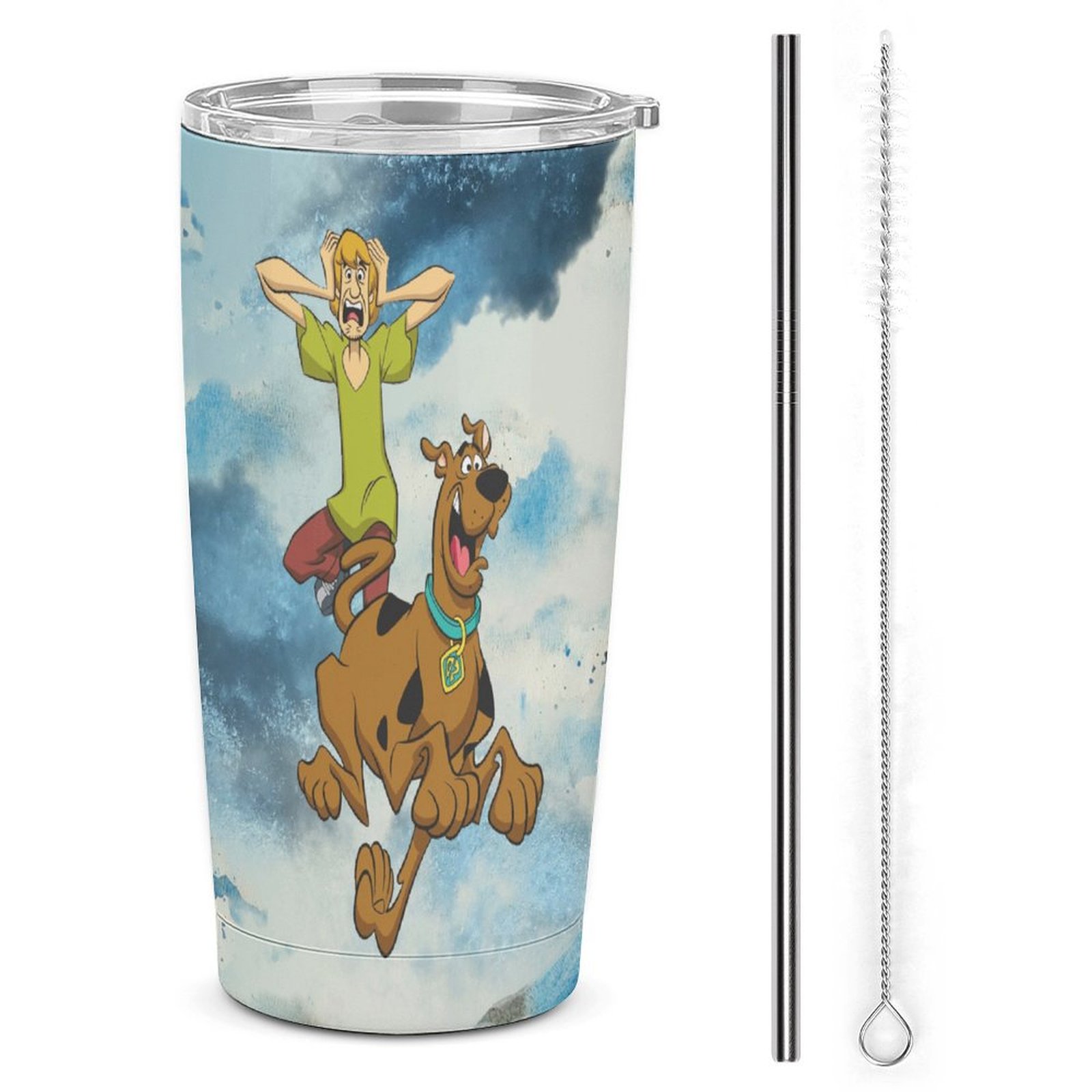 Scooby Doo Shaggy Stainless Steel Car Cup Thermal Vacuum Insulation Mug ...