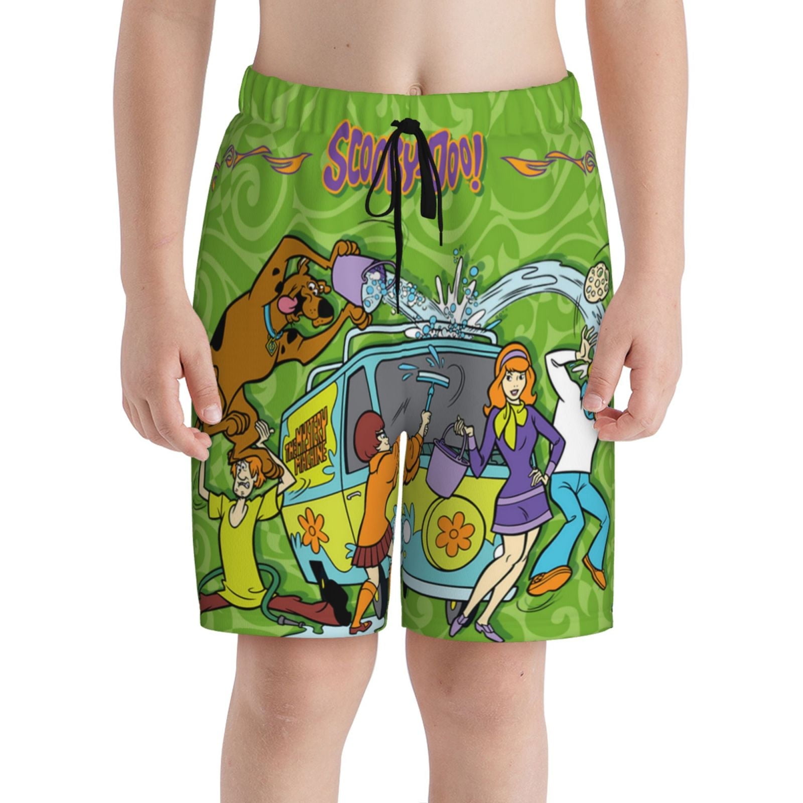 Scooby Doo Short Kids Swim Trunk Cartoon Boys Swim Trunks Quick Dry Sun ...