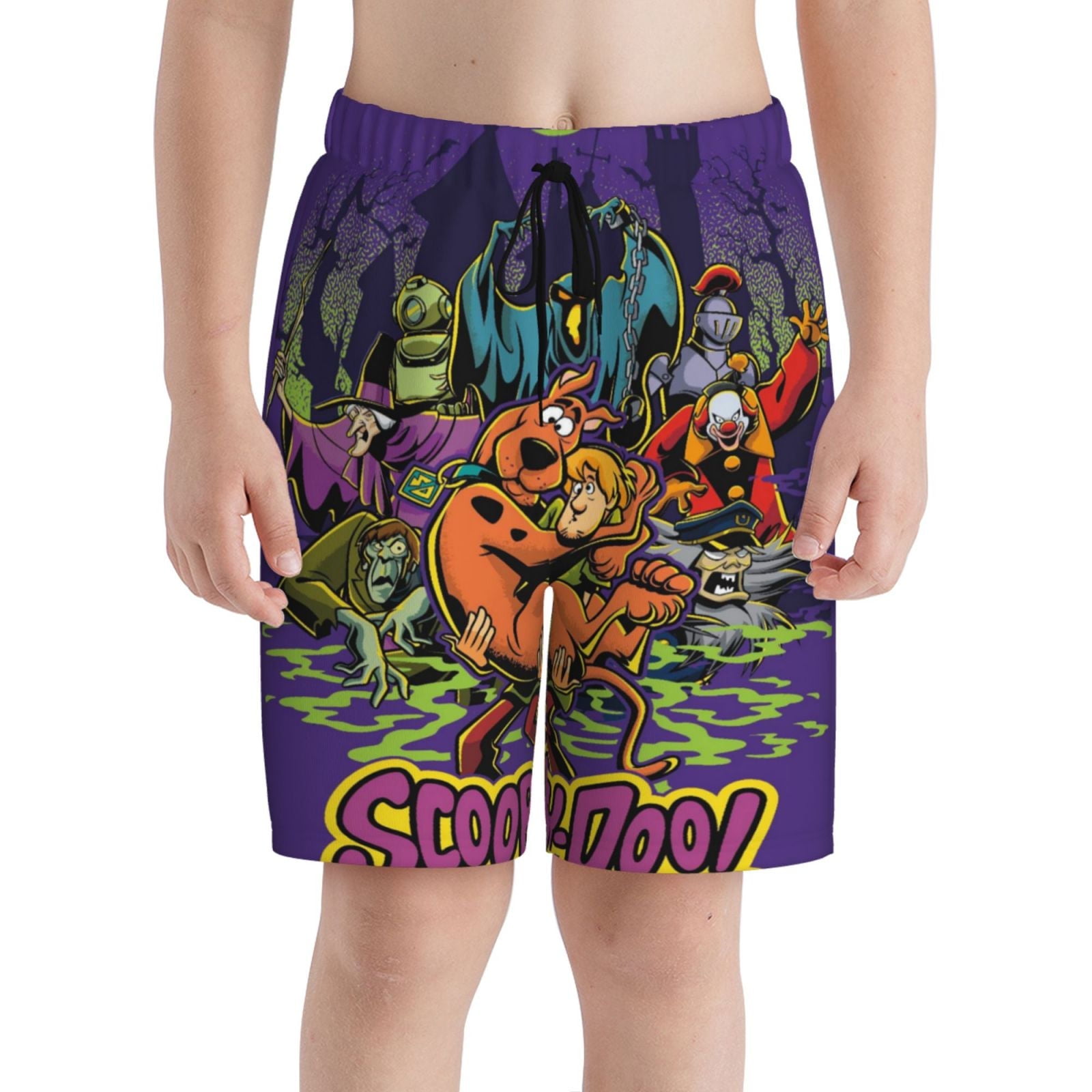 Scooby Doo Short Kids Swim Trunk Cartoon Boys Swim Trunks Quick Dry Sun ...
