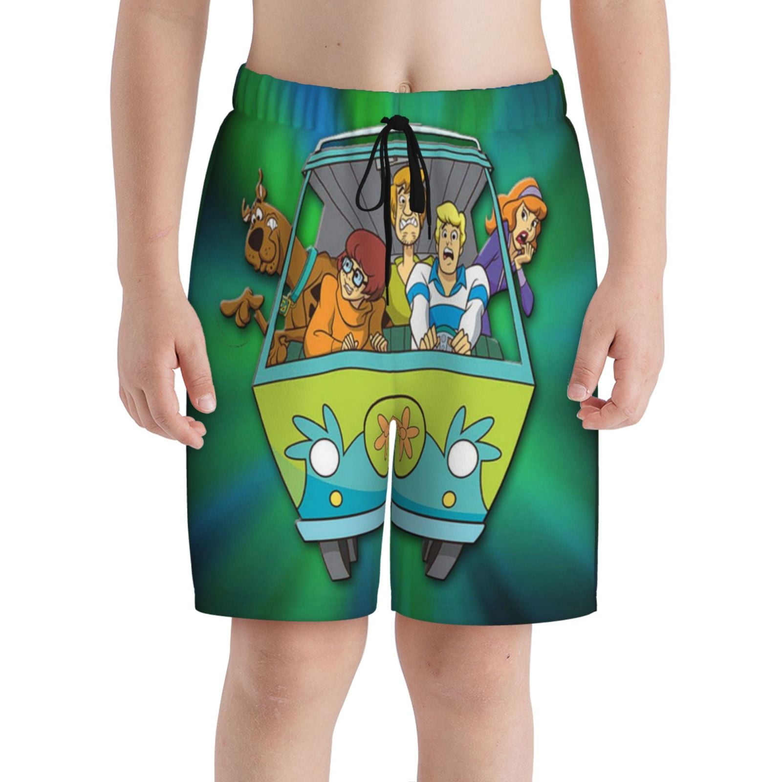Scooby Doo Short Kids Swim Trunk Cartoon Boys Swim Trunks Quick Dry Sun ...