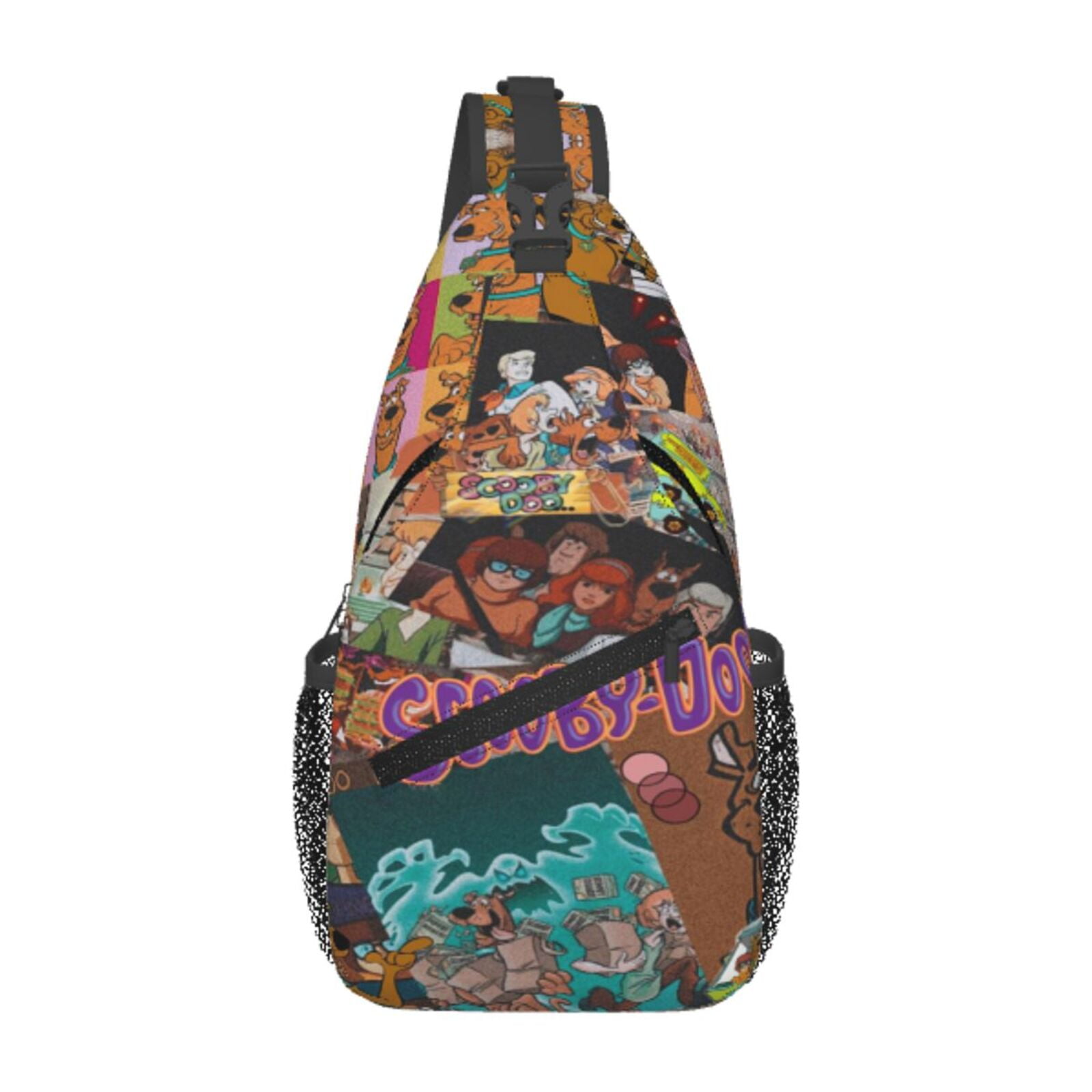 Scooby Doo Sling Bag Crossbody Shoulder Backpack Gym Sports Travel ...