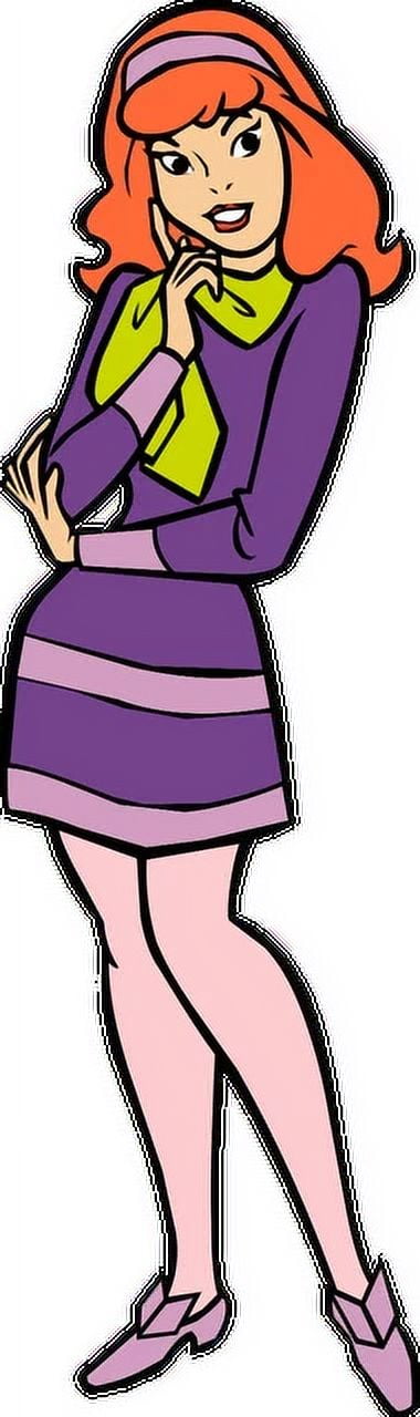 Scooby Doo Sticker Daphne Class Cartoon Phone Decal Water Bottle ...
