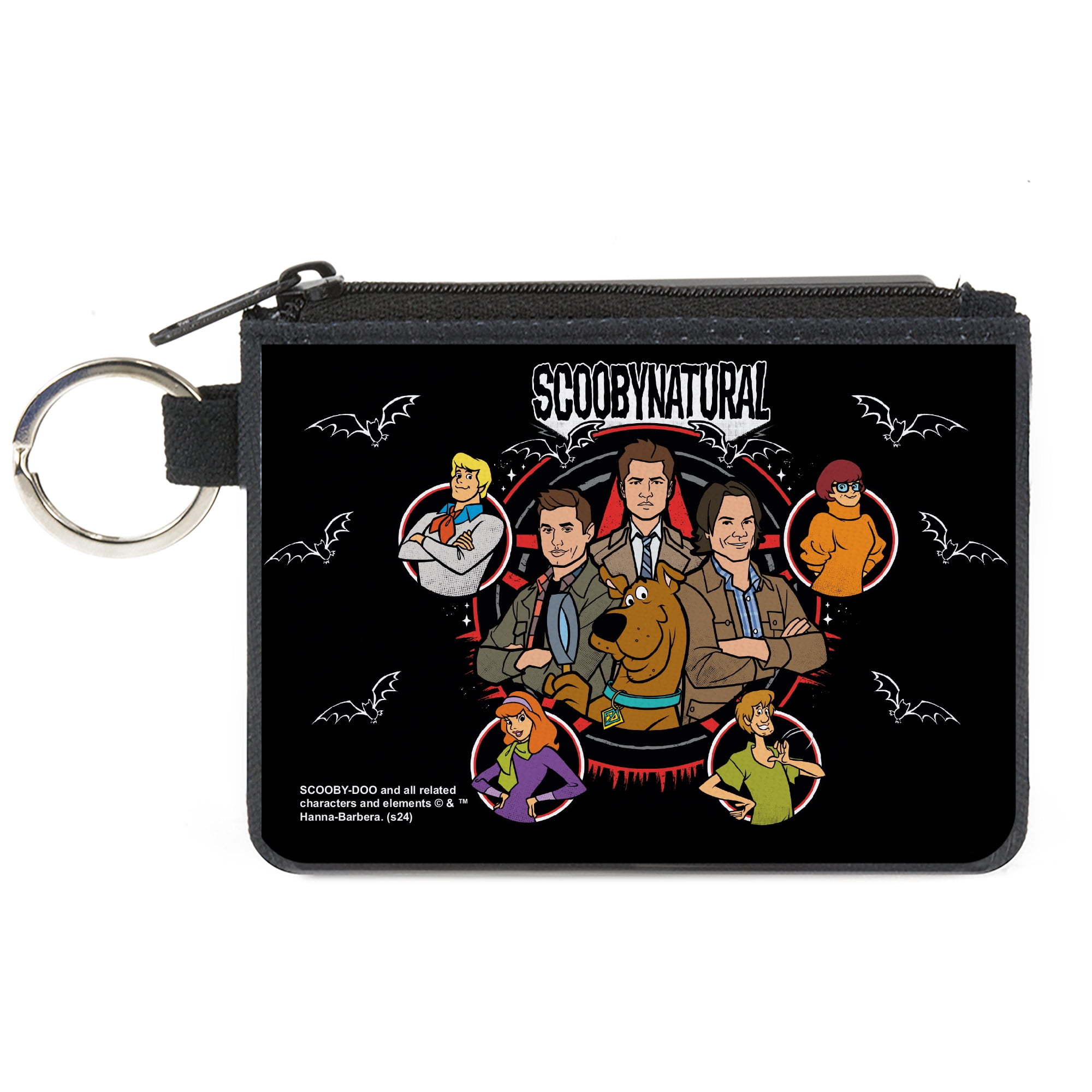Scooby Doo Supernatural Wallet, Coin Purse, Scoobynatural 8 Characters ...