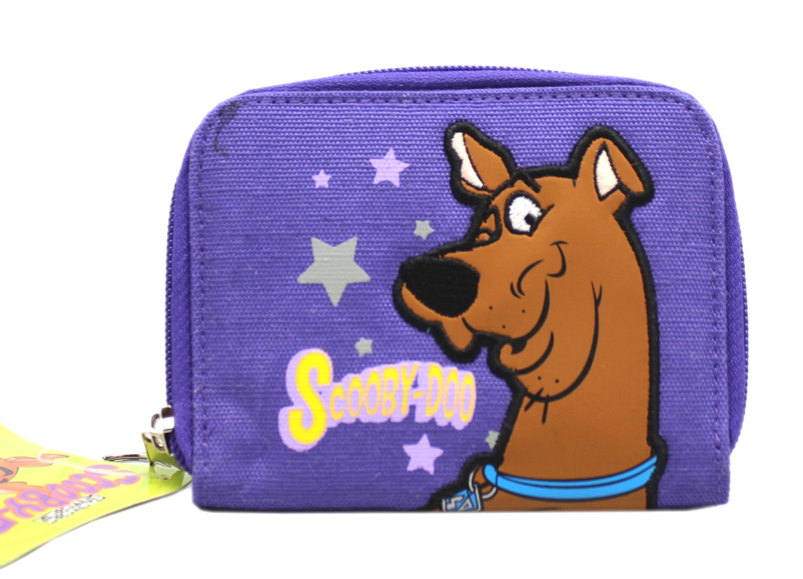 Scooby-Doo! Superstar Dark Violet Zippered Kids Wallet - Walmart.com
