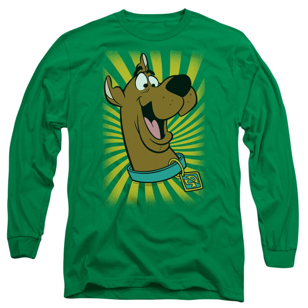 Scooby Doo, Long Sleeve T-Shirt, Unisex Cotton, Large, Licensed Graphic ...