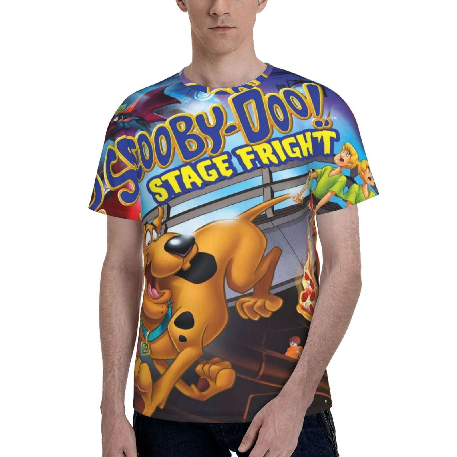 Scooby-Doo T-Shirts 3d Printed Short Sleeve Tee Shirt For Men - Walmart.com