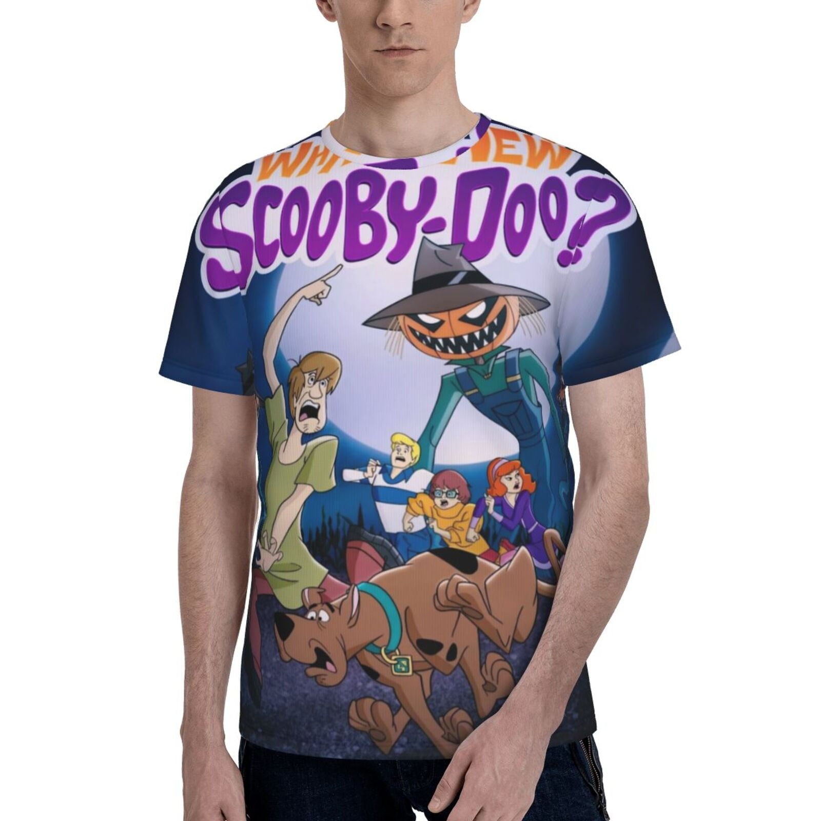 Scooby-Doo T-Shirts 3d Printed Short Sleeve Tee Shirt For Men - Walmart.com